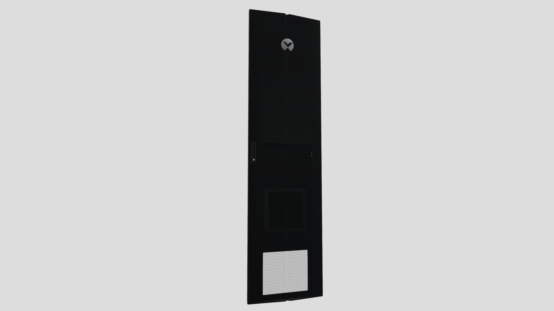 VRCS Front panel 48Ux600_sc - 3D model by Vertiv [3c42d92] - Sketchfab