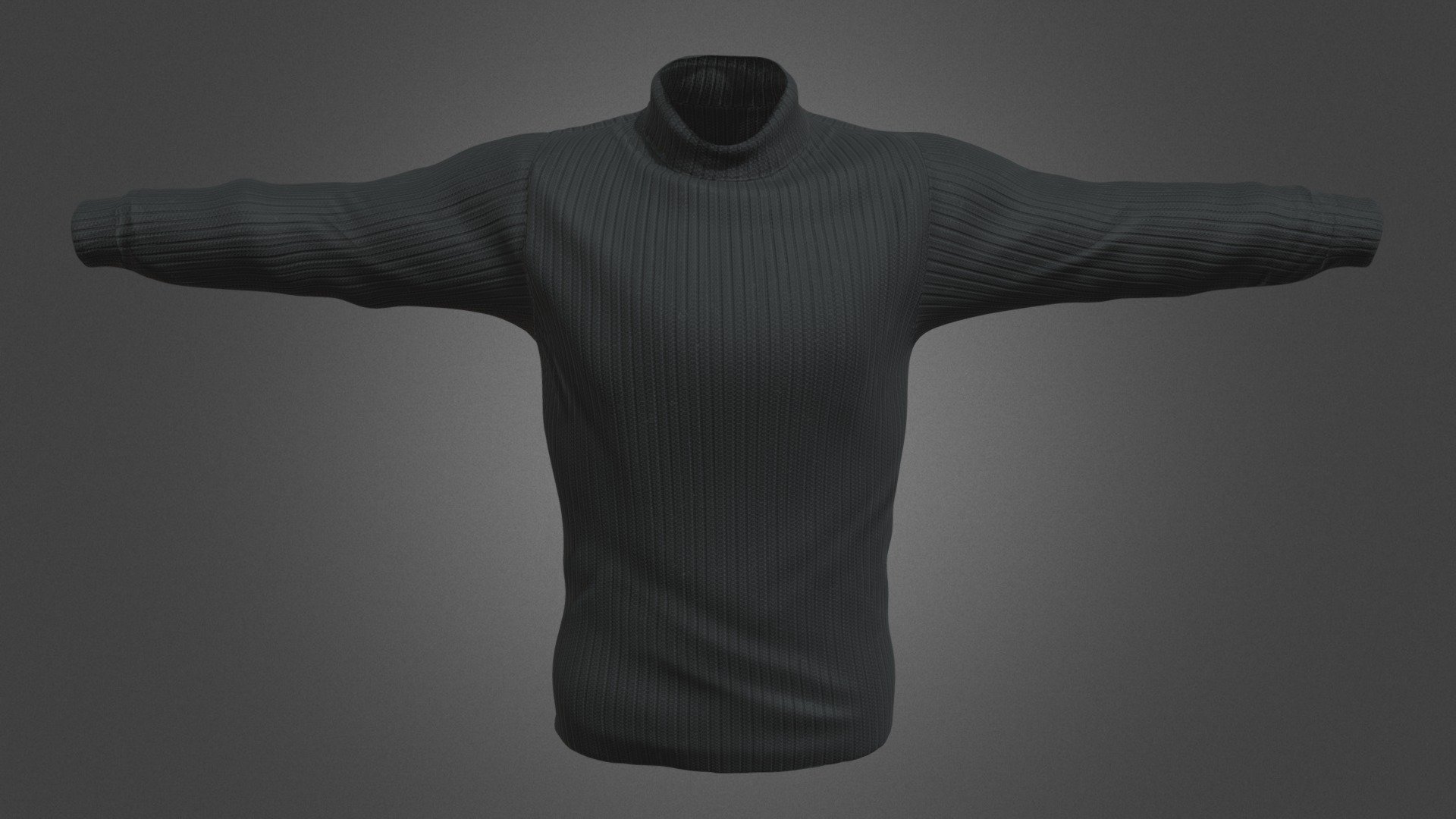 Turtle Neck - 3D model by Denirio Thompson (@dt3dart) [3c430c1] - Sketchfab