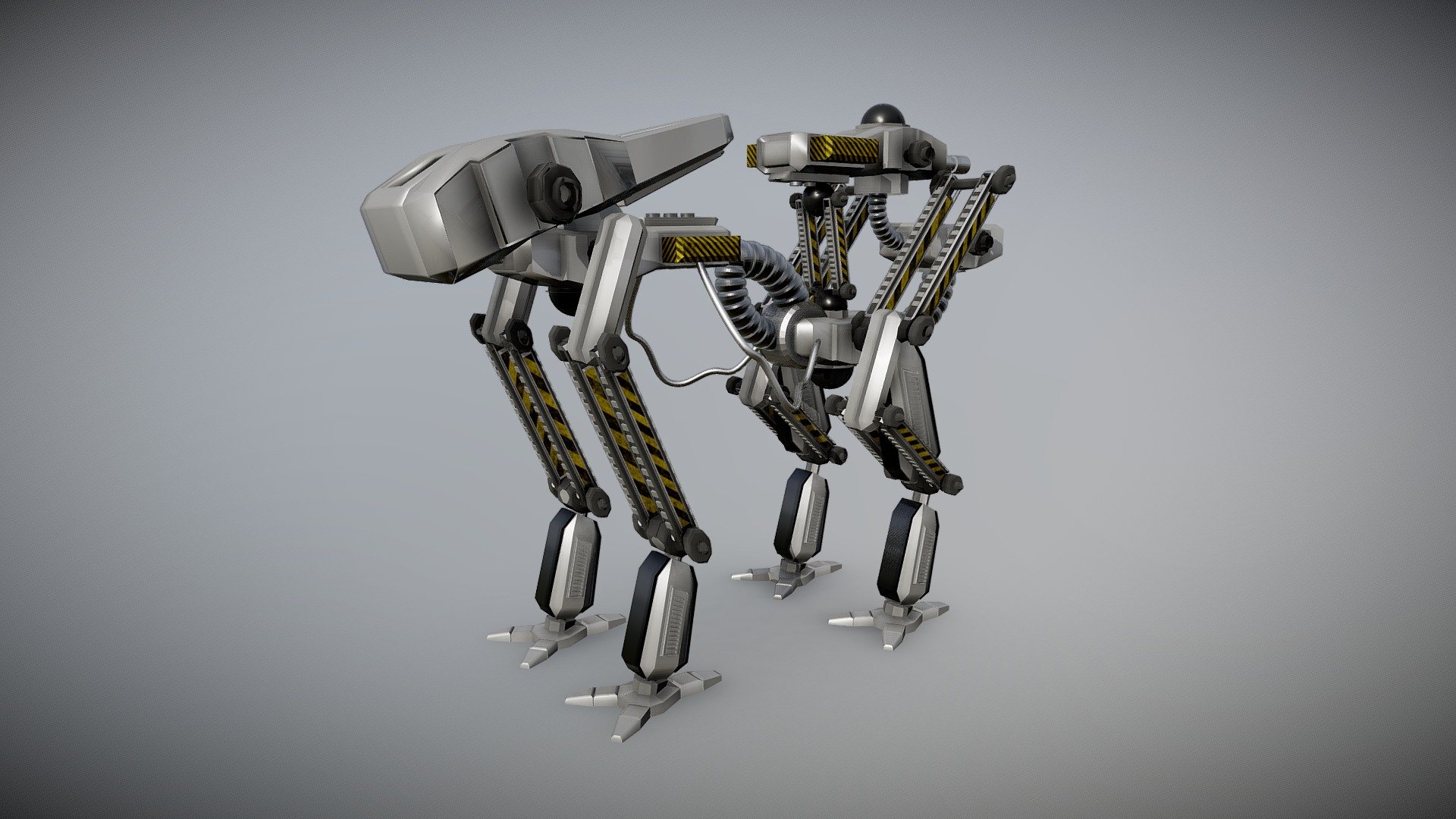 Primal Mecha - 3D model by VertaScan [3c4368c] - Sketchfab