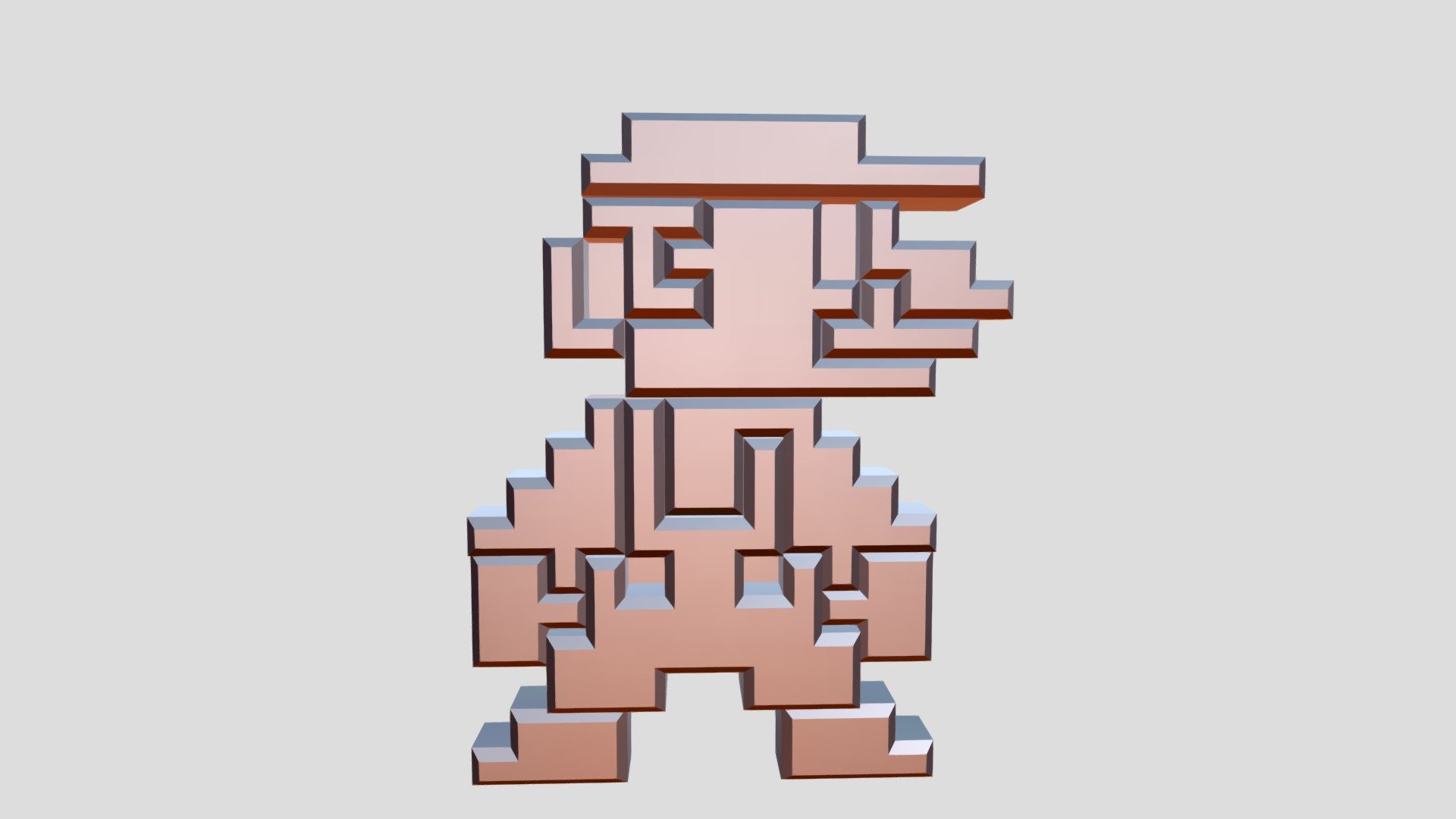 Super Mario - Homage to the Nintendo character - Download Free 3D model ...