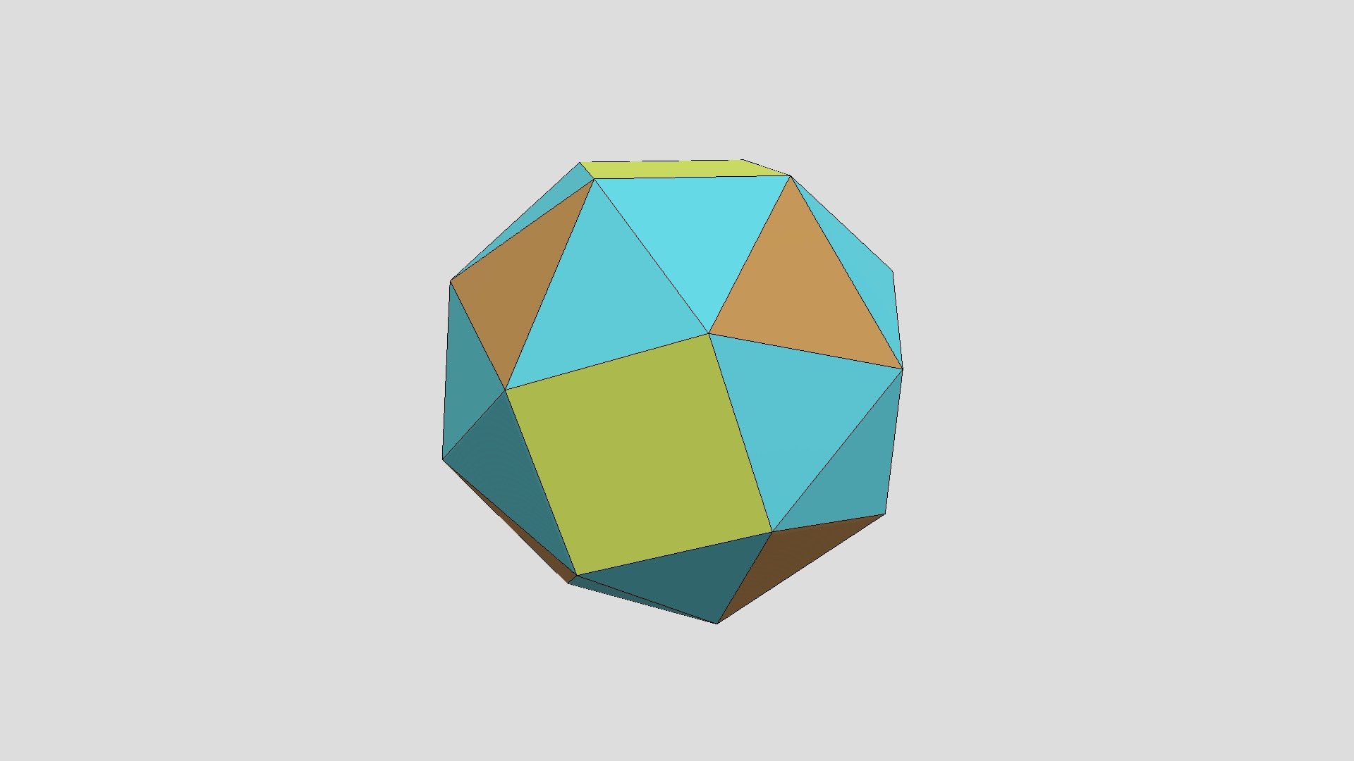 Kuvina snub cube - Download Free 3D model by PolyhedralExaminer [3c43821] - Sketchfab