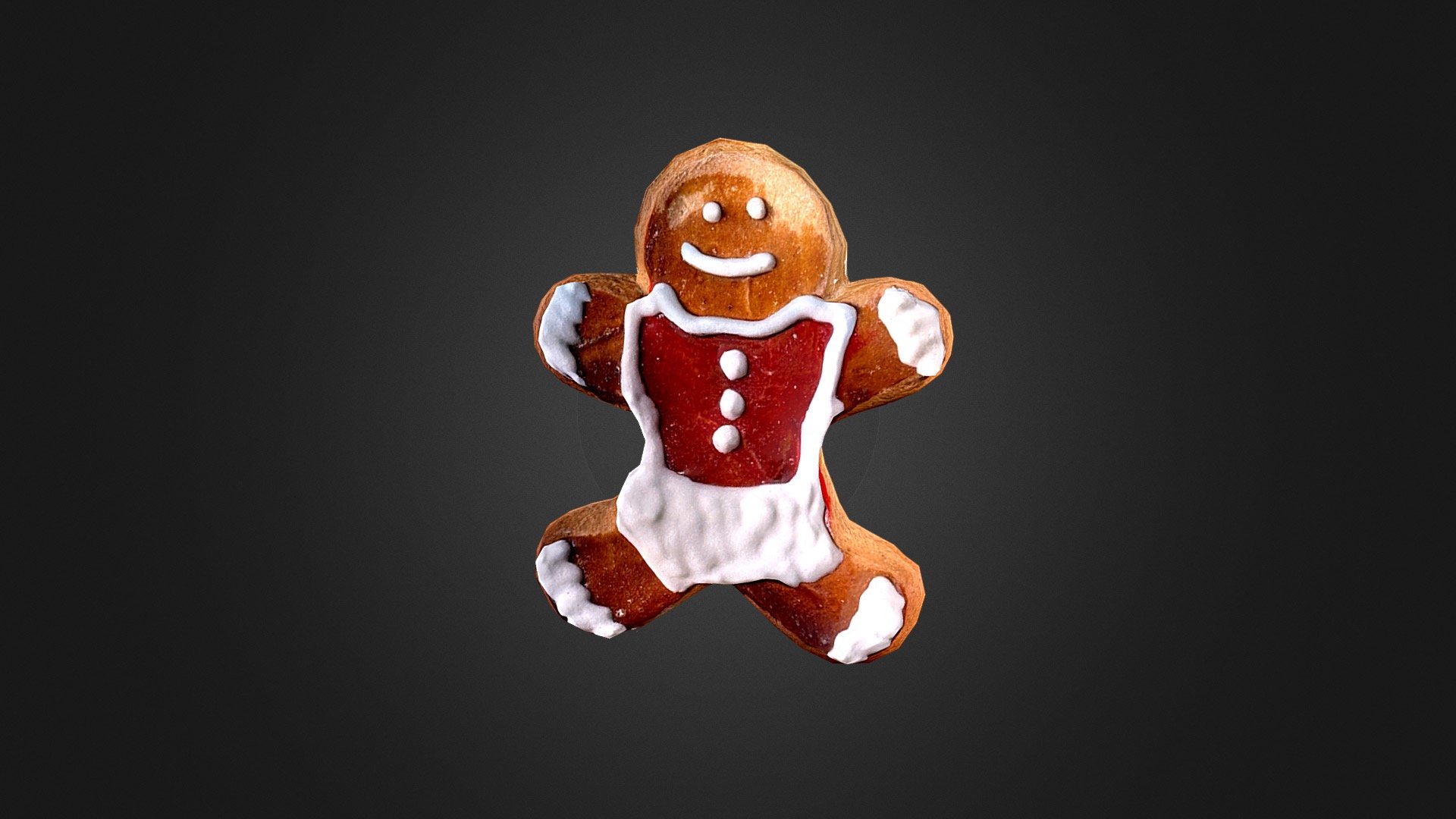 Gingerbread Girl (LowPoly) - Buy Royalty Free 3D model by redline3678 ...