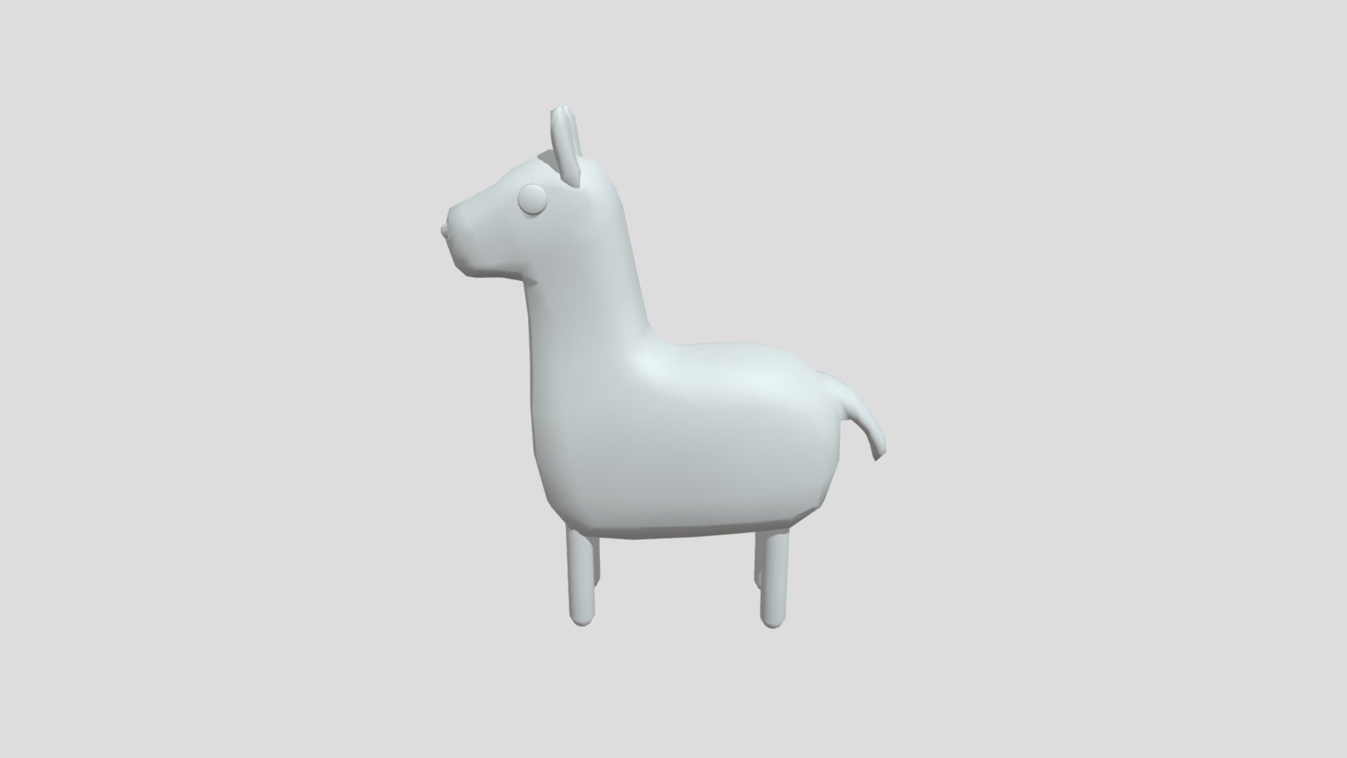 Llama - Download Free 3D model by RexMachina [3c44c74] - Sketchfab