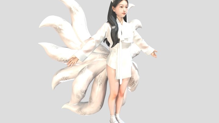 Kitsune 3D models - Sketchfab