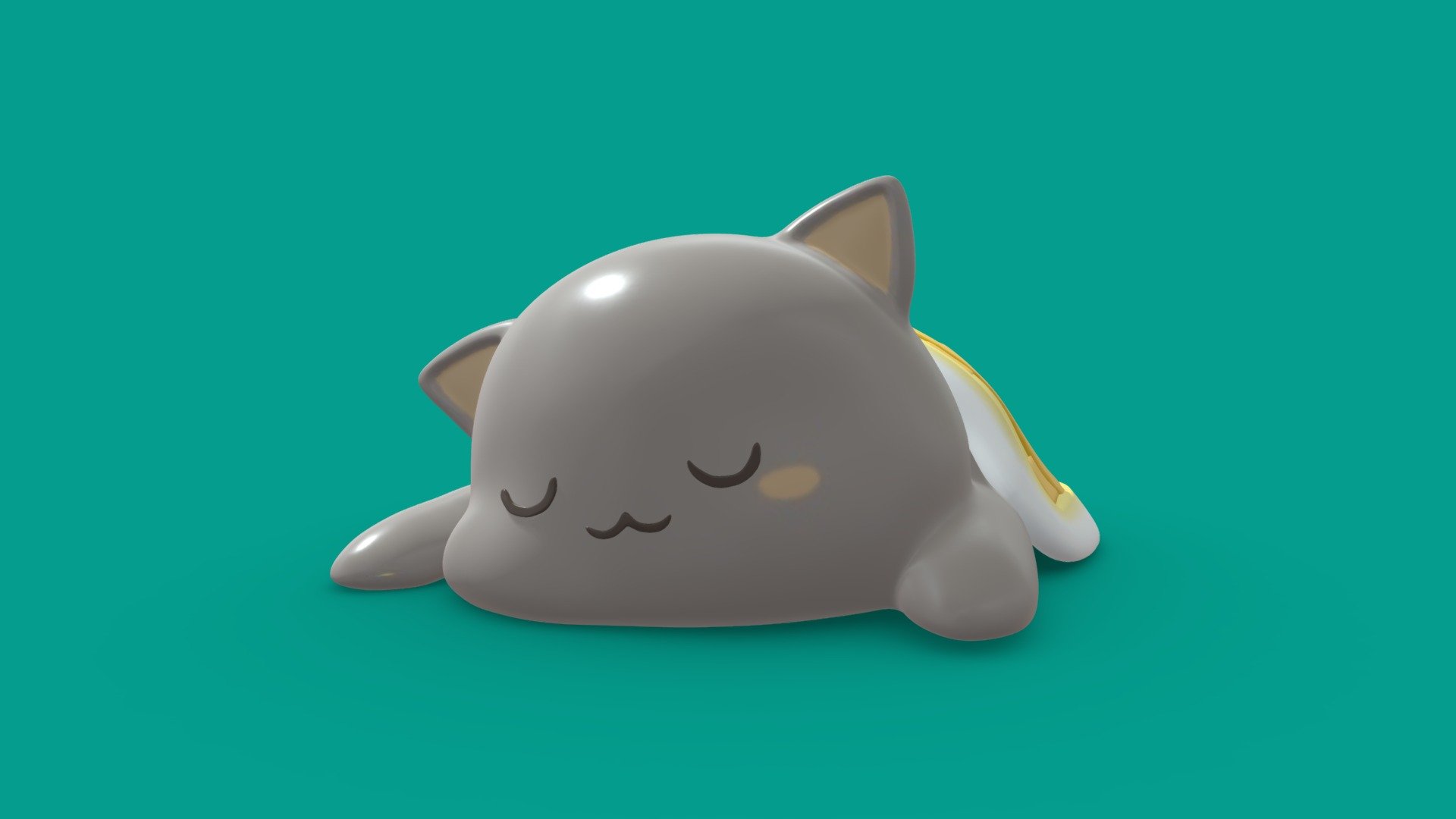 Chill Cat - Download Free 3D model by Shix (@bel.ismail) [3c46aad ...