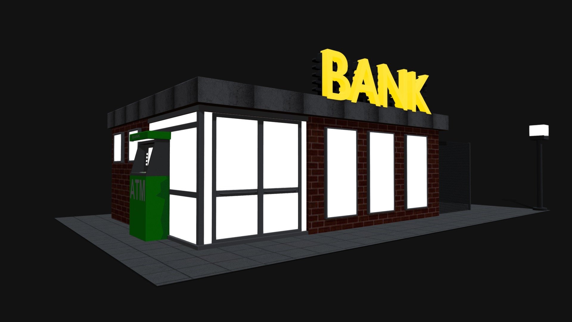the bank - Download Free 3D model by molice5.com [3c46e91] - Sketchfab