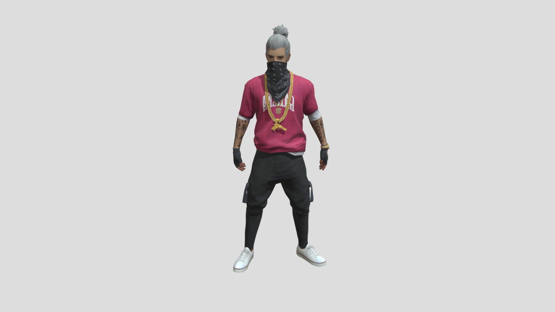 freefire hiphop 3d model done by pace gaming ff - Download Free 3D ...