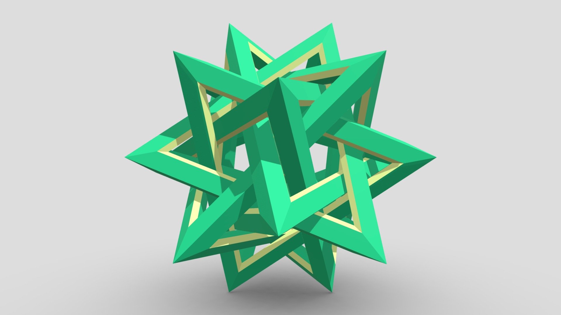 Five Tetrahedron Interlink - Download Free 3D model by jjkostick ...