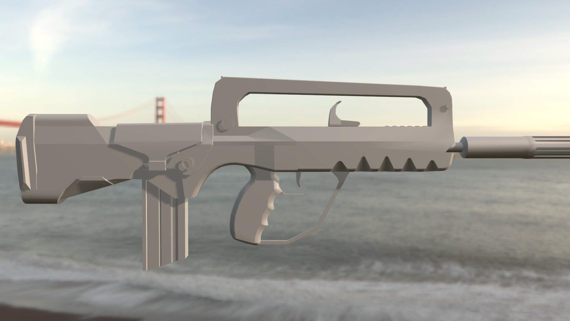 famas - 3D model by felixbrymell [3c48038] - Sketchfab