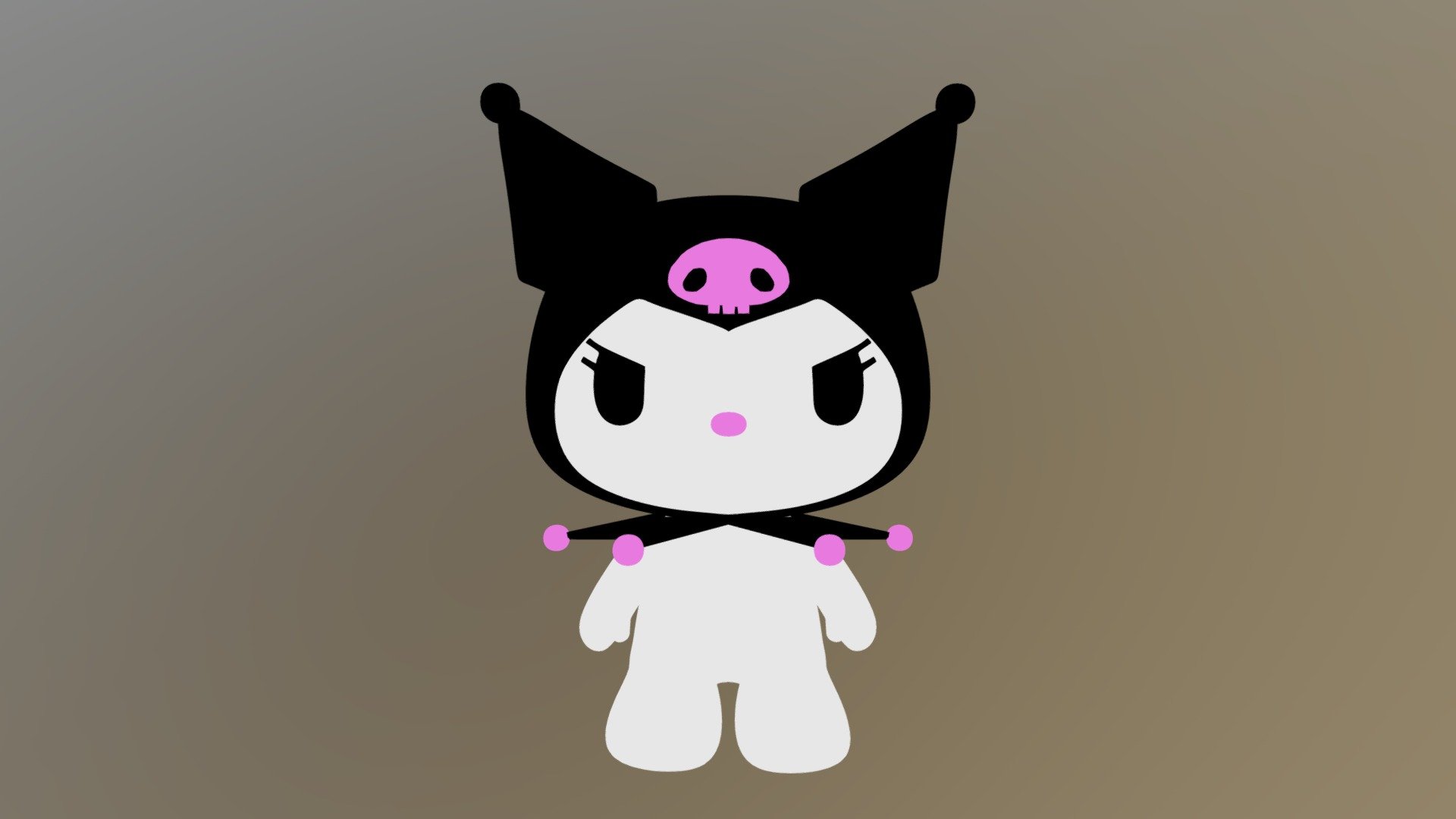 Kuromi SANRIO - Download Free 3D model by Ultiager [3c4878e] - Sketchfab