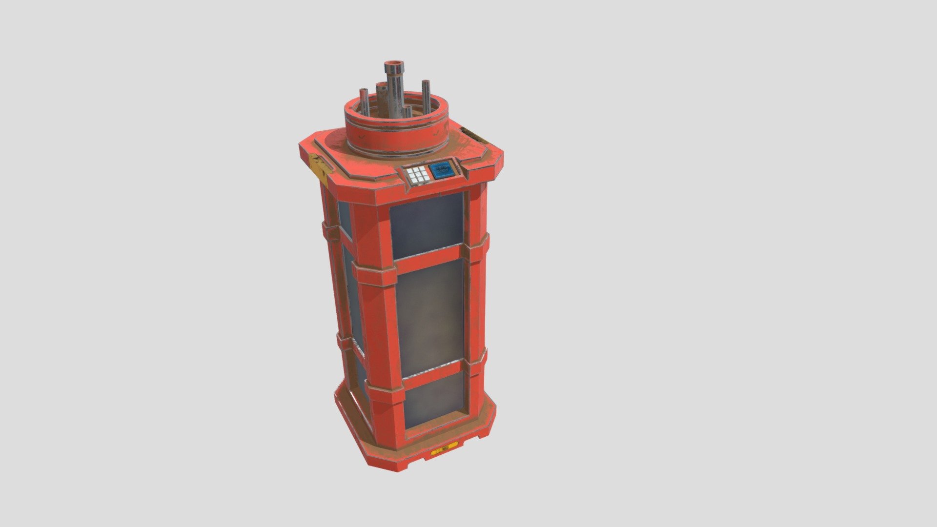 SCI-FI Container II - 3D model by Dasketh (@dasketh_3d) [3c4bed8 ...