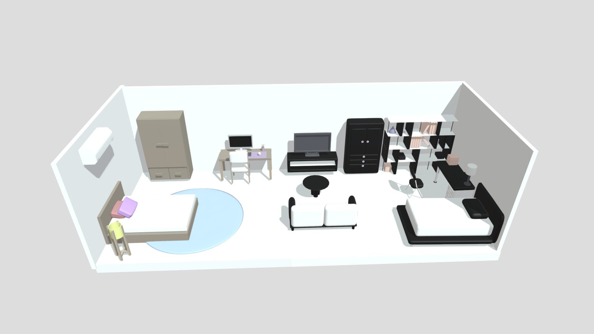 room - 3D model by 6114140022 [3c4c178] - Sketchfab