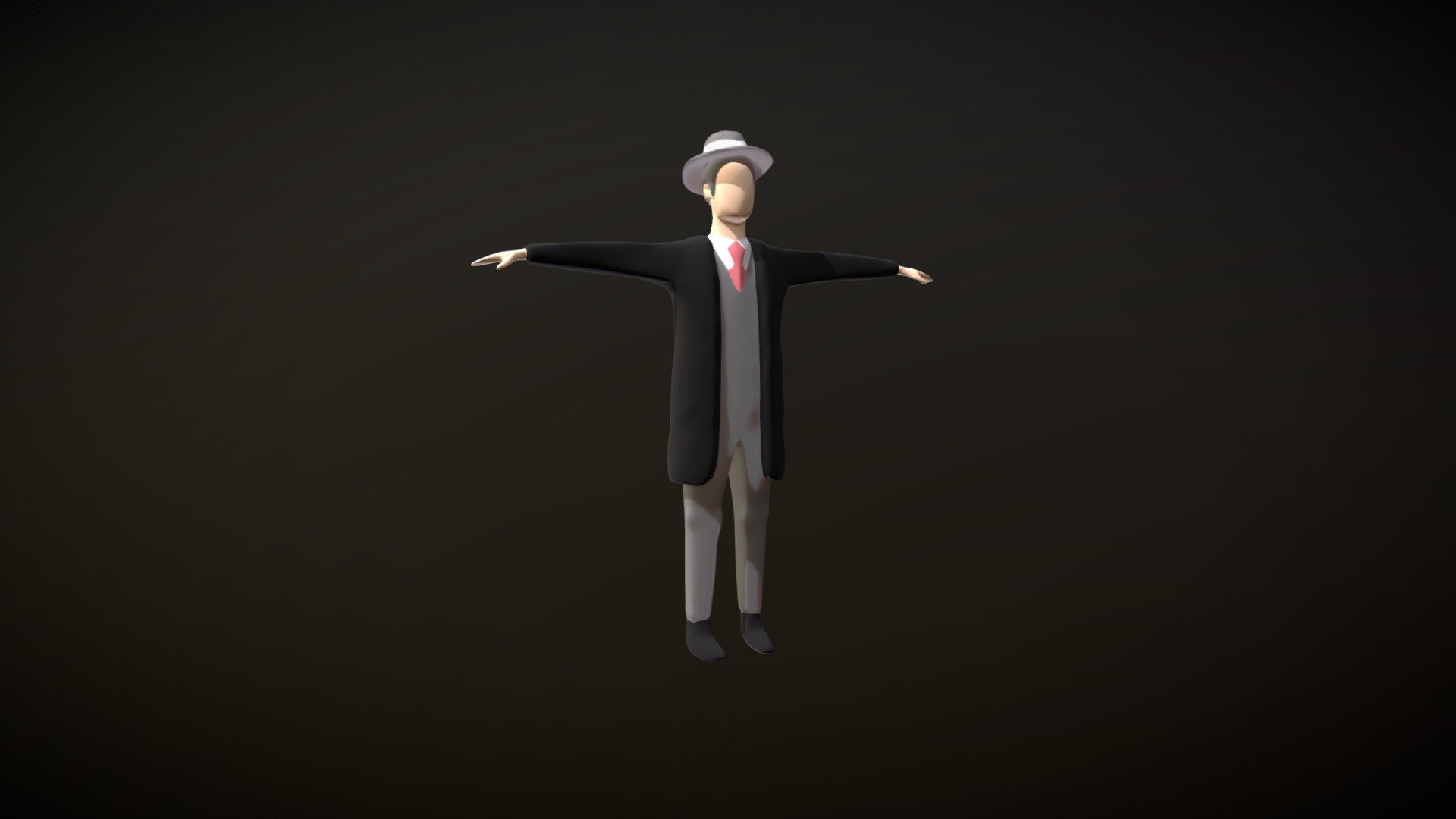 MAFIA MAN LOW POLY - 3D model by sagala.clay [3c4dd29] - Sketchfab