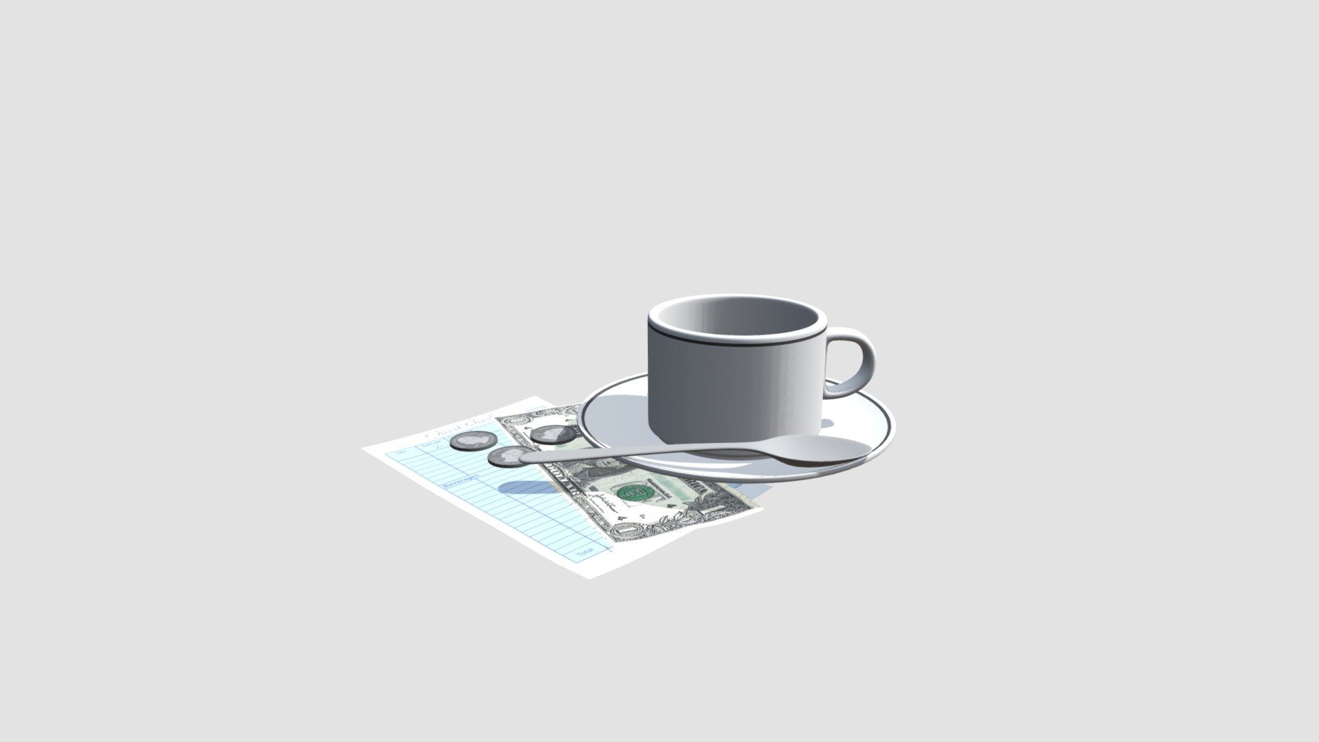 cash - Buy Royalty Free 3D model by Evermotion [3c4f0c1] - Sketchfab Store