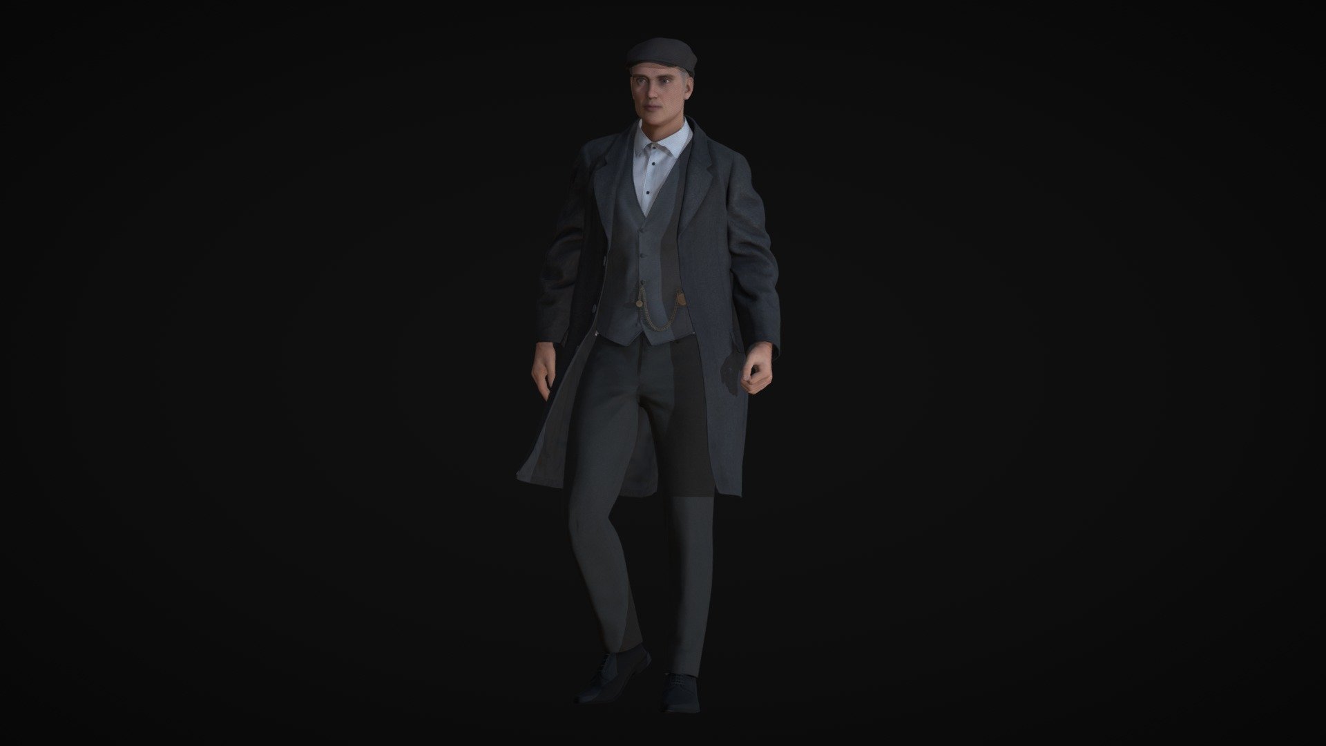 Tommy Shelby (Peaky Blinders) - Buy Royalty Free 3D model by lidiom4ri4 ...