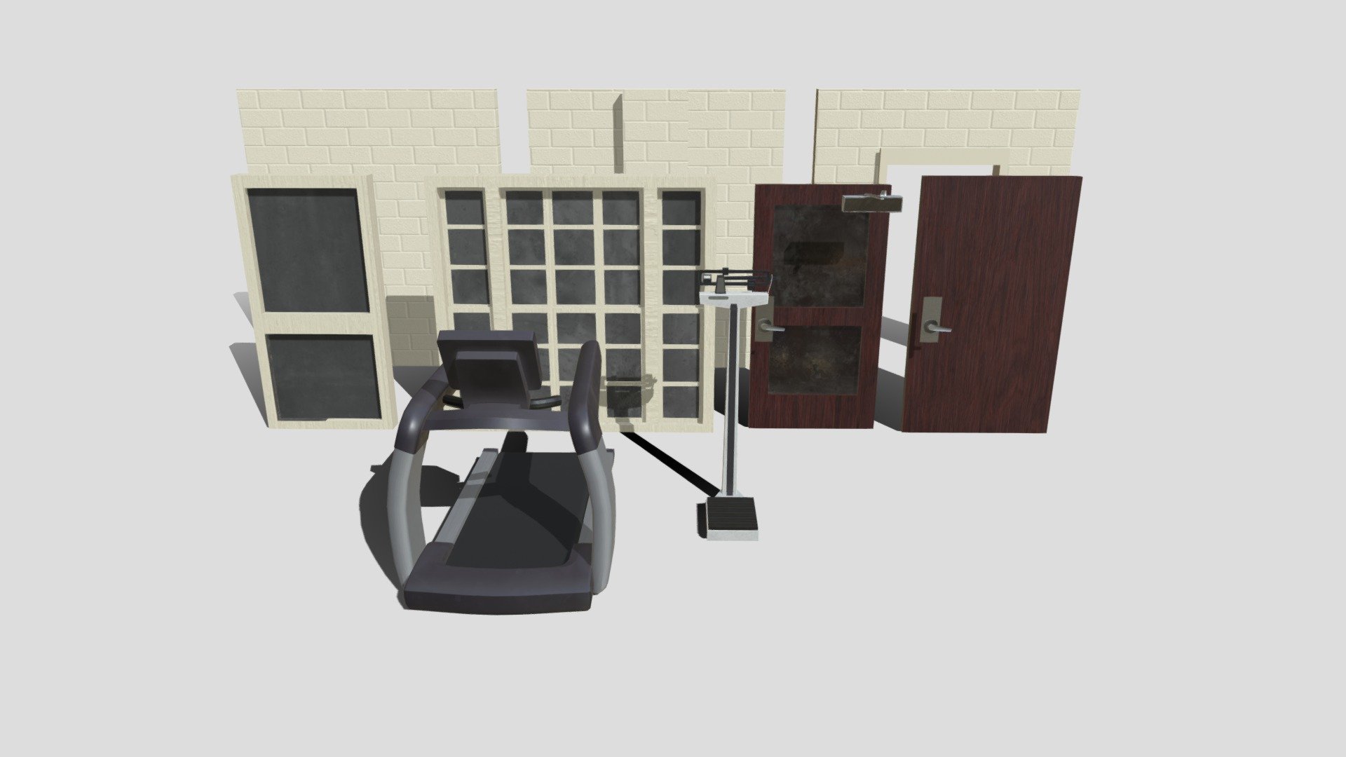 Modular Gym Props - Download Free 3D model by Kristen Brown ...