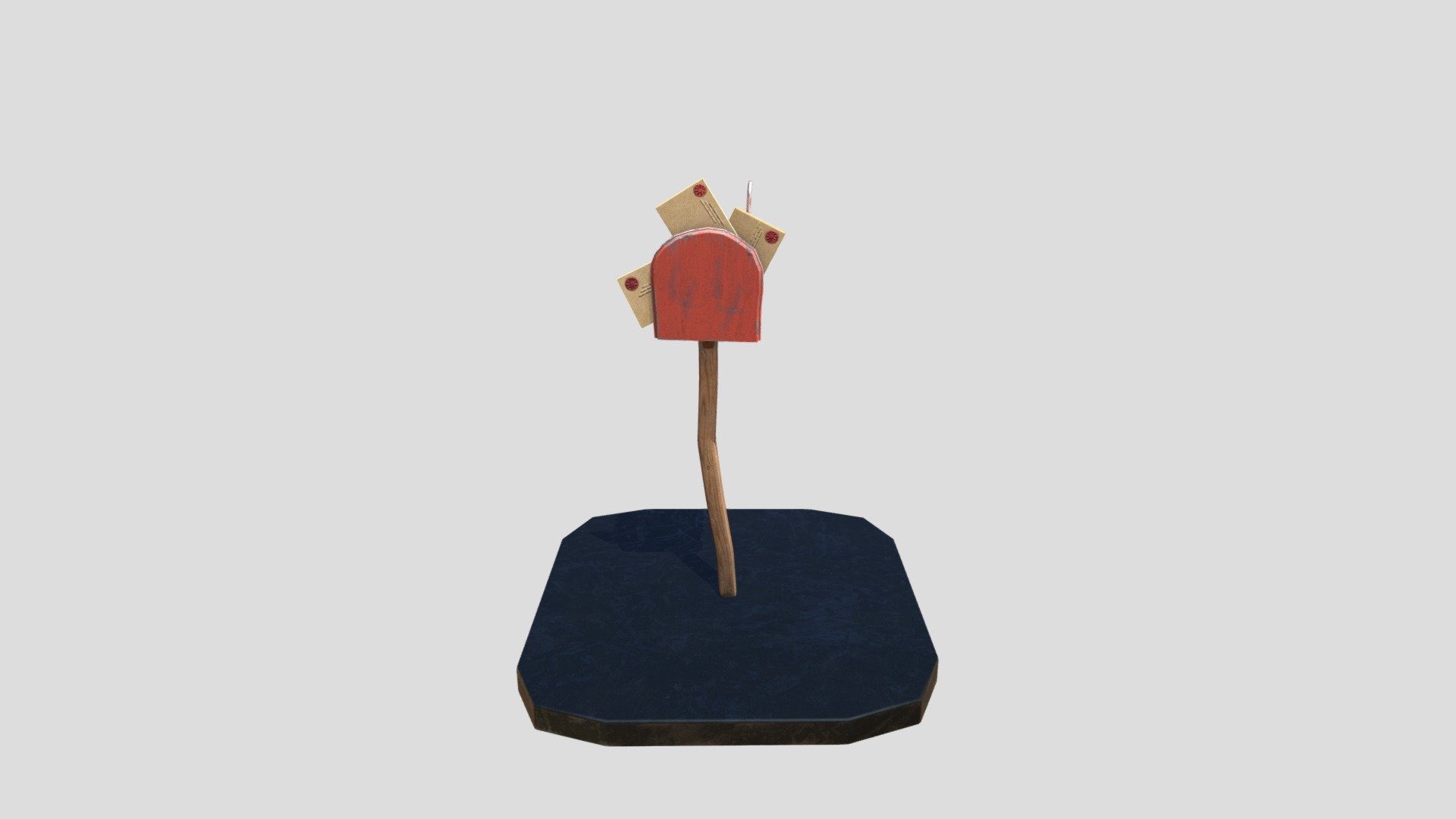 MailBox - 3D model by Pearce.K [3c51fdf] - Sketchfab