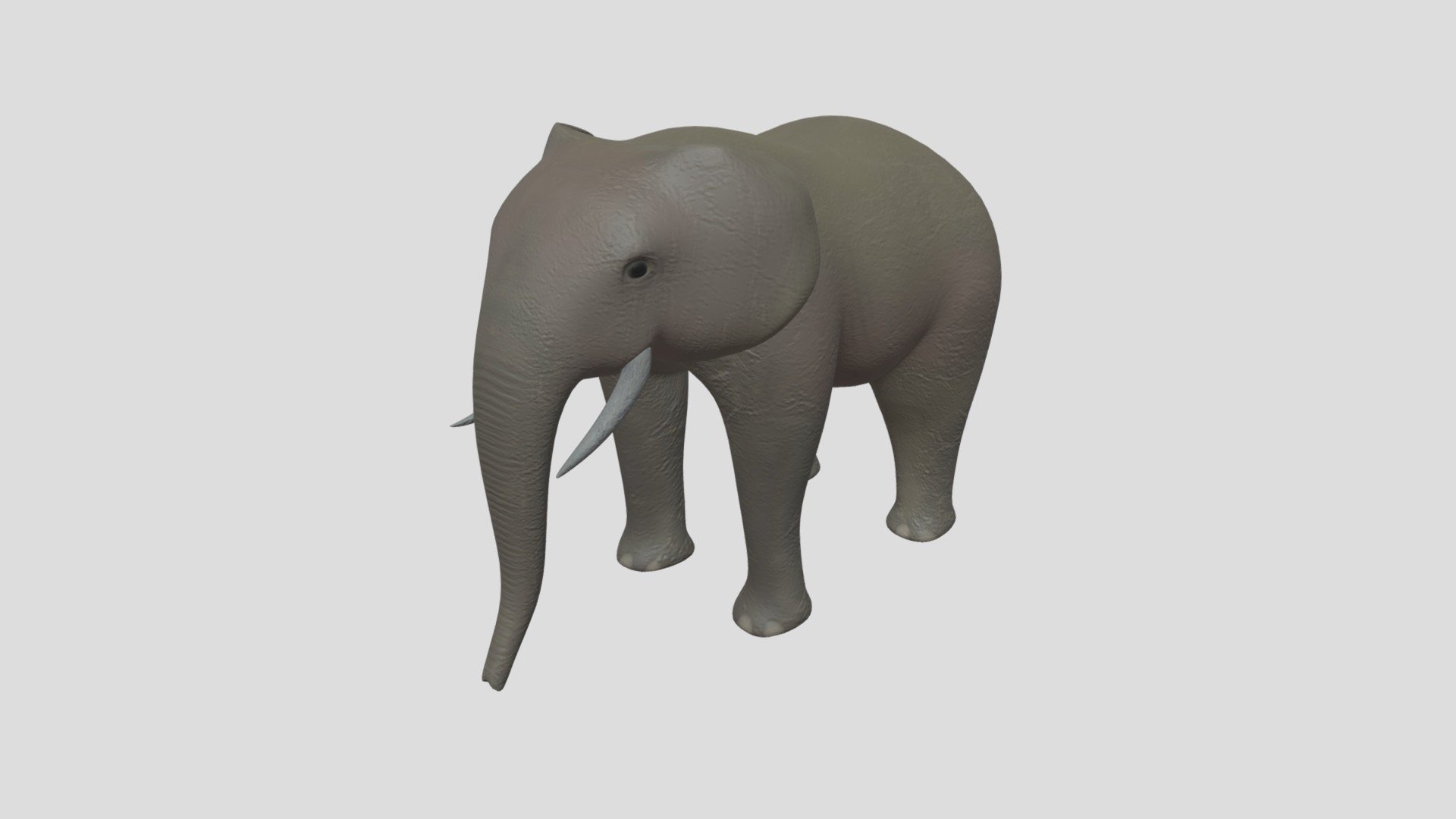 Elephant - Buy Royalty Free 3D model by Ed+ (@EDplus) [3c528e8 ...