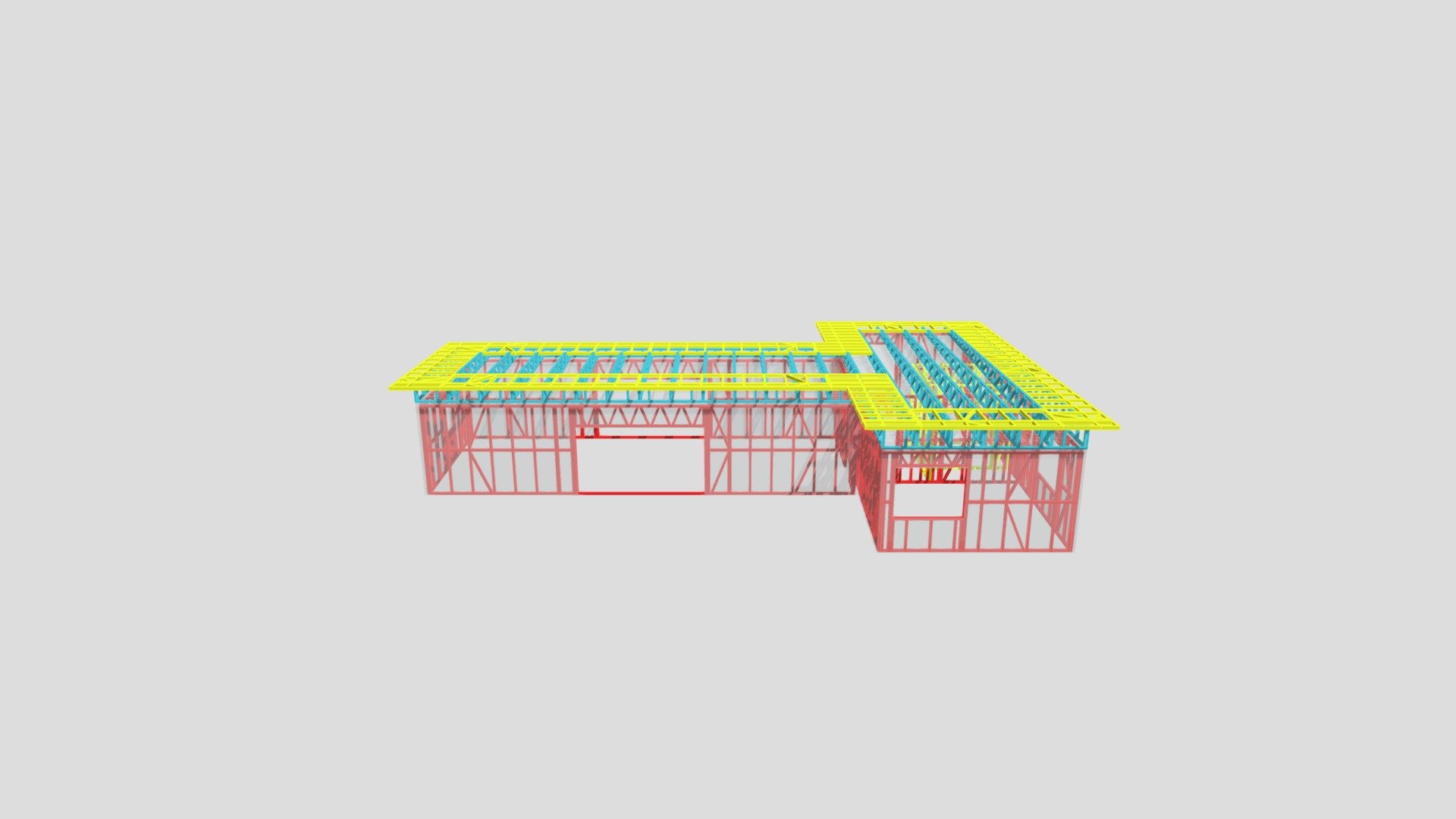 Container Framing - 3D model by Steel Frames Direct & Go Tiny Frame ...