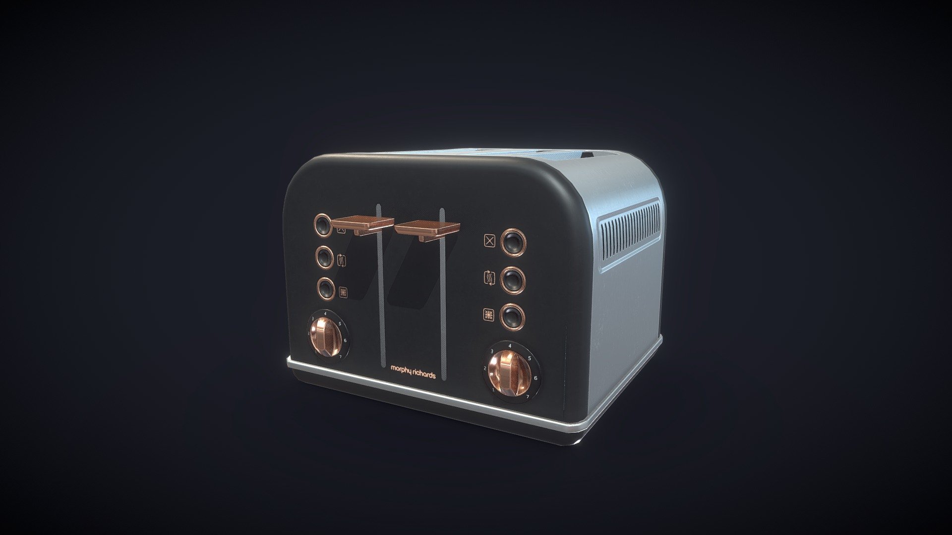 Toaster - 3D model by selwynphillips [3c53341] - Sketchfab