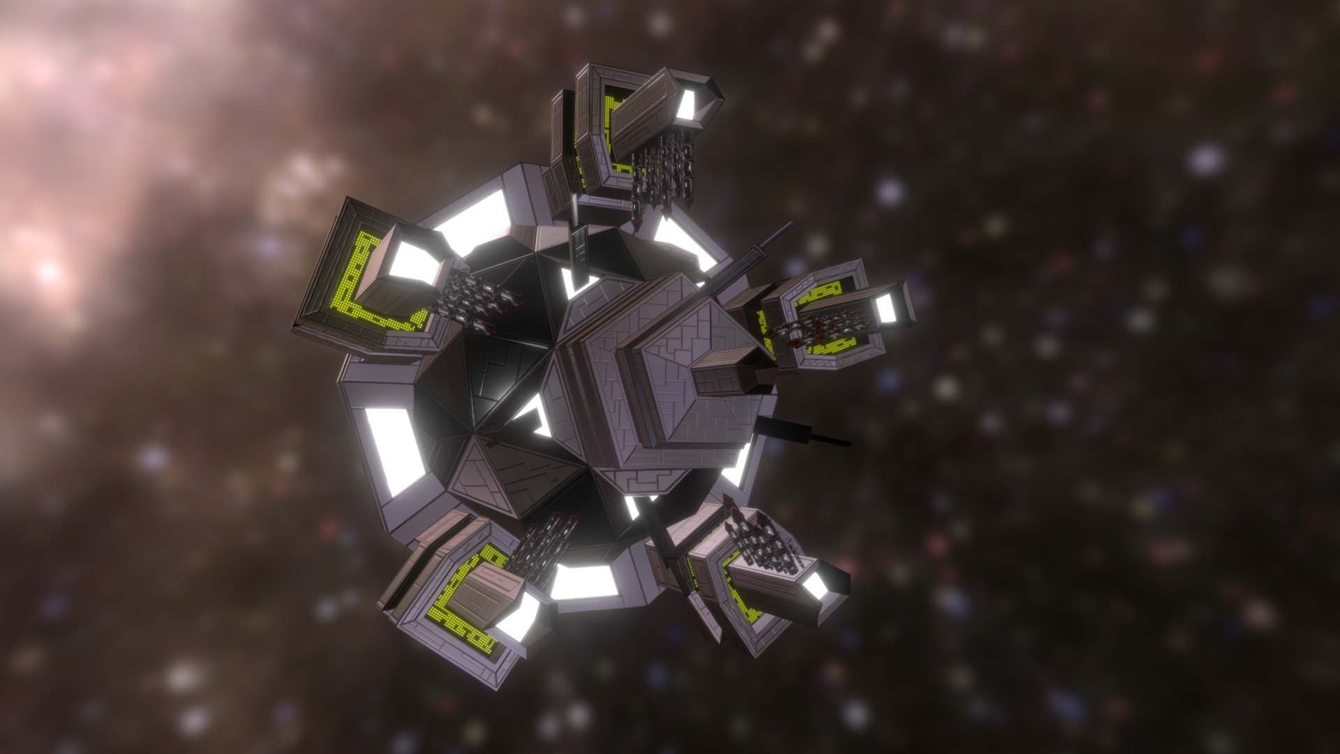 Star Fortress - 3D model by X0RSH1FT [3c5399c] - Sketchfab