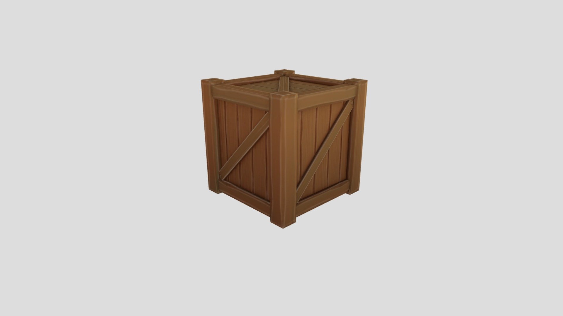Procedural stylized crate inst5 - Download Free 3D model by ghostnoface ...