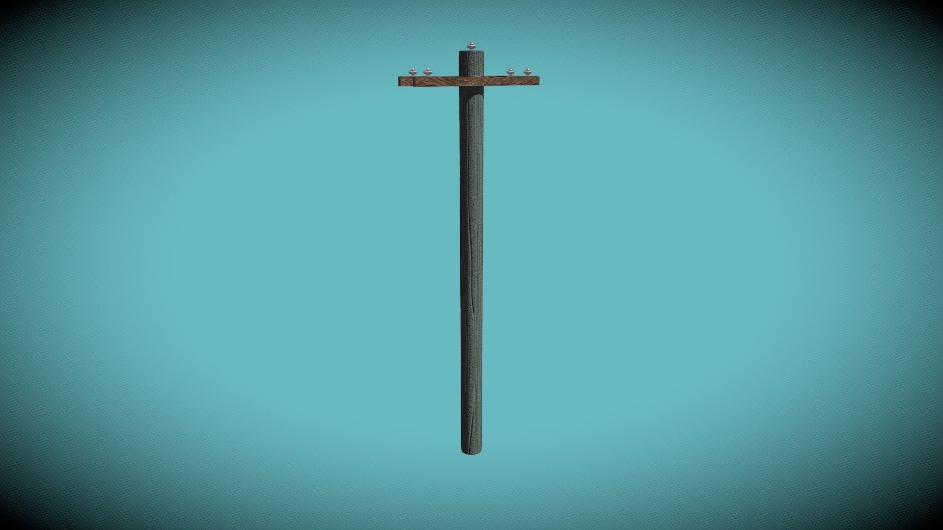Low Poly Utility Pole - 3D model by Shuckwaffles (@shuckwaffles14 ...