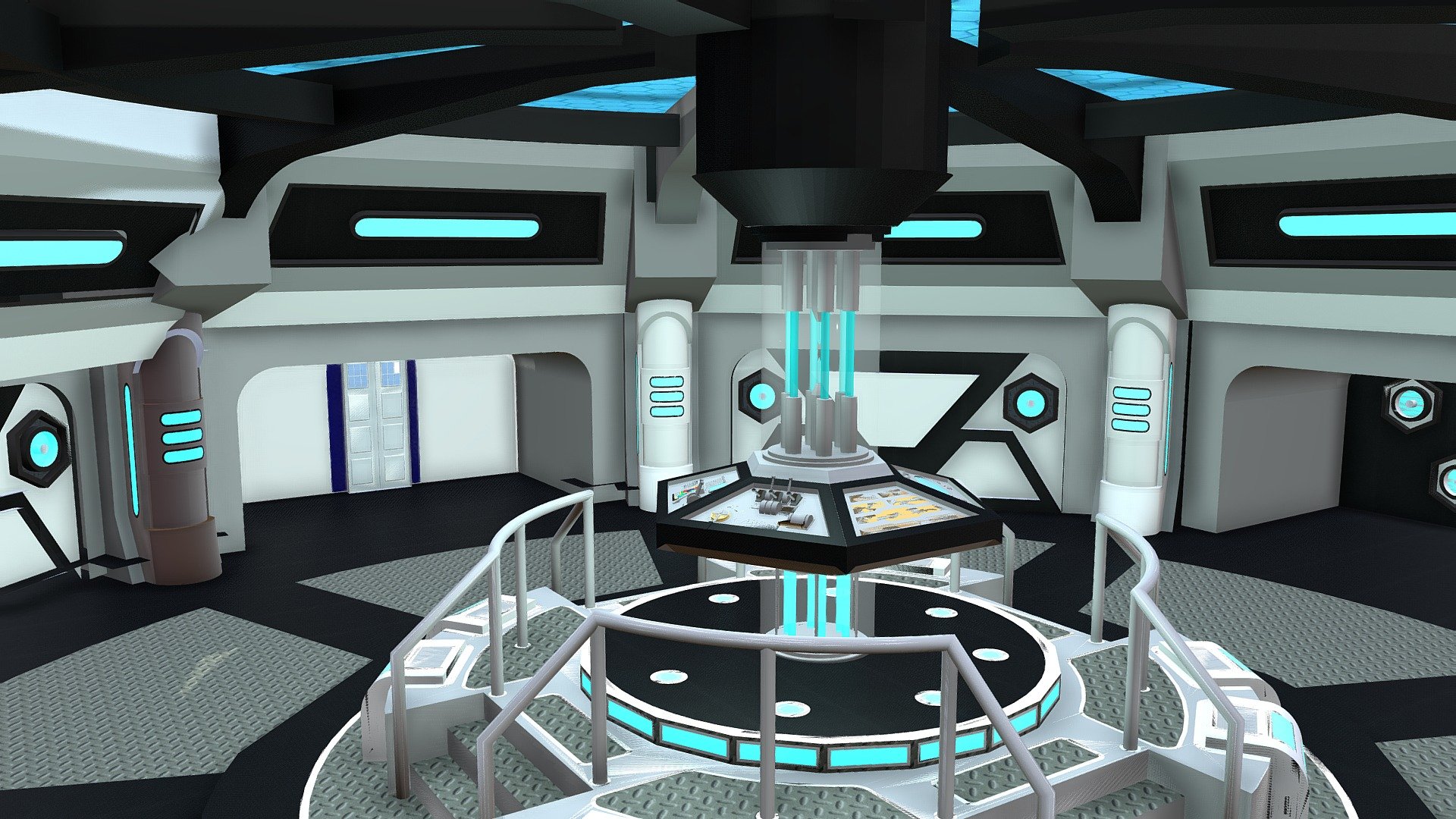 JT Tardis - 3D model by JJTR3x [3c59385] - Sketchfab