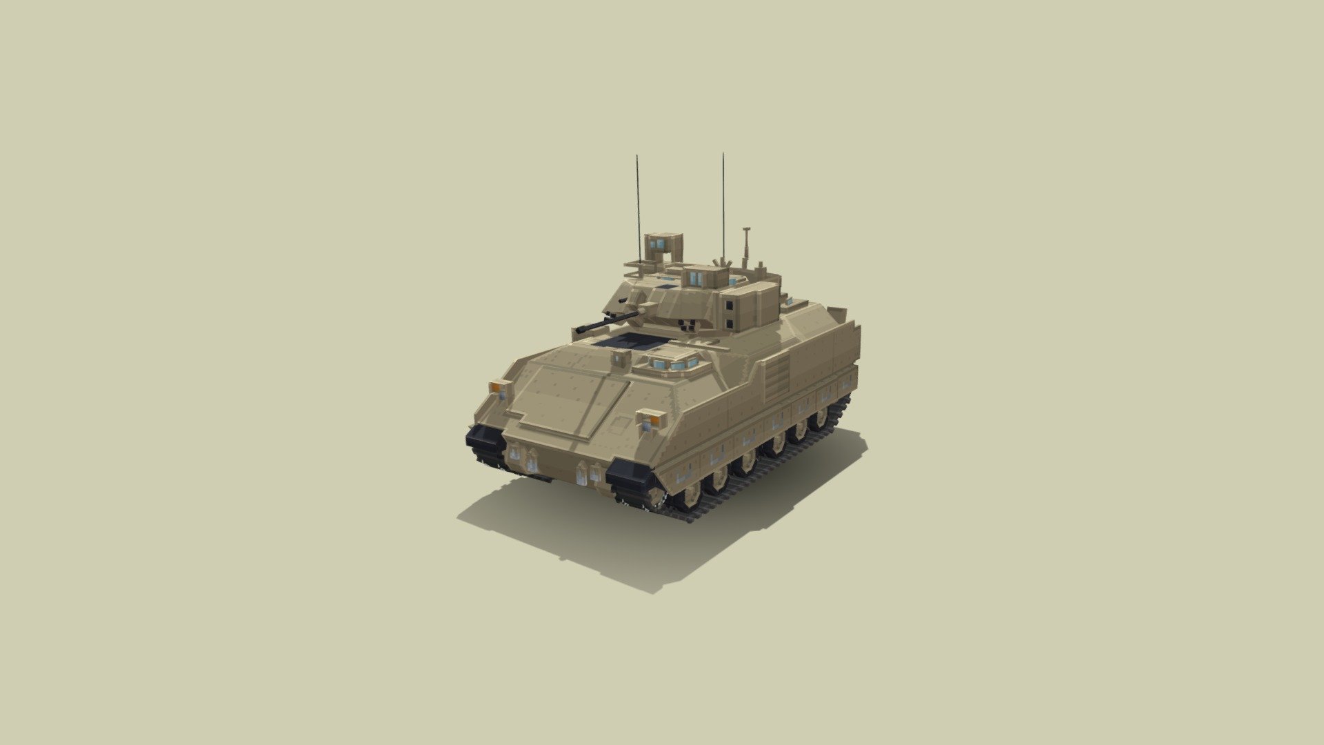 M3 BRADLEY [LOW-POLY] - 3D model by BLACKOUT1987 (@blackout_198787 ...