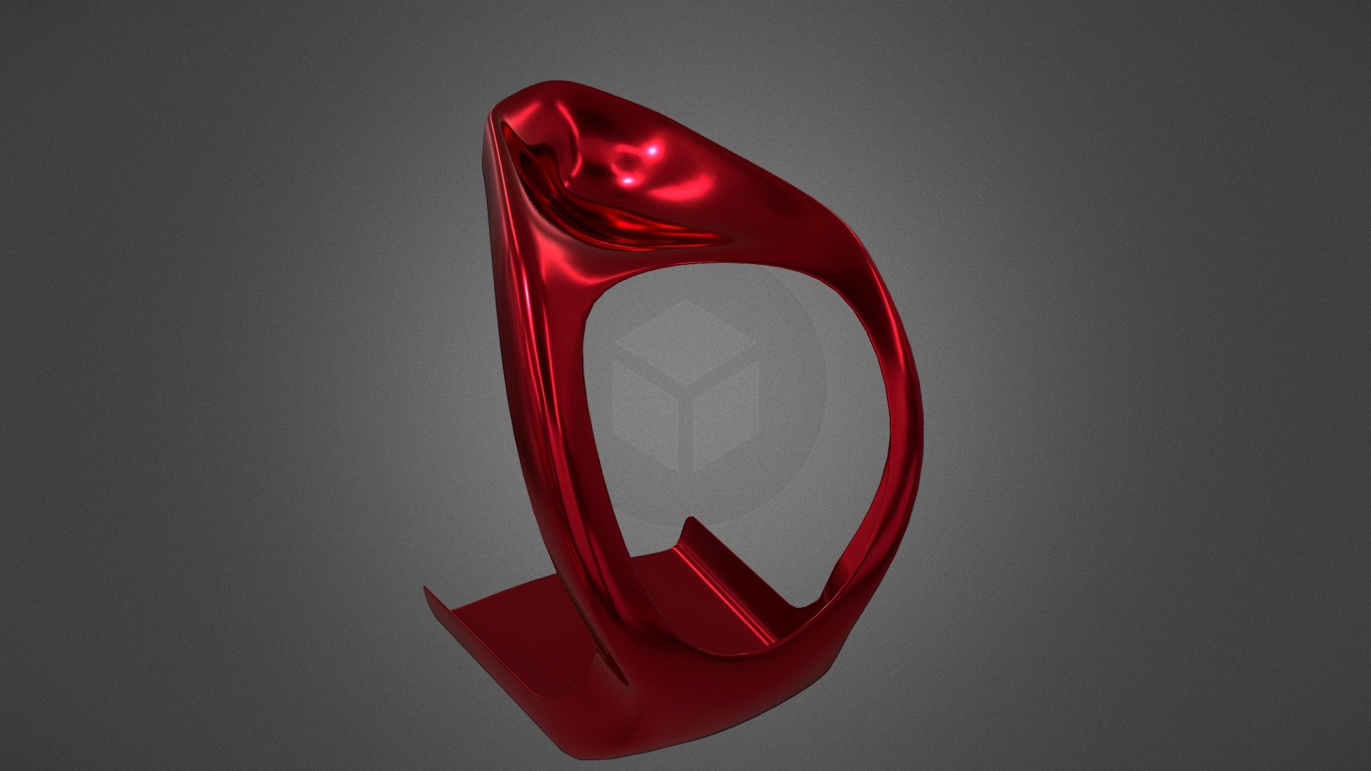 Bar stool "Omega" inspired by Stable Diffusion - Download Free 3D model ...