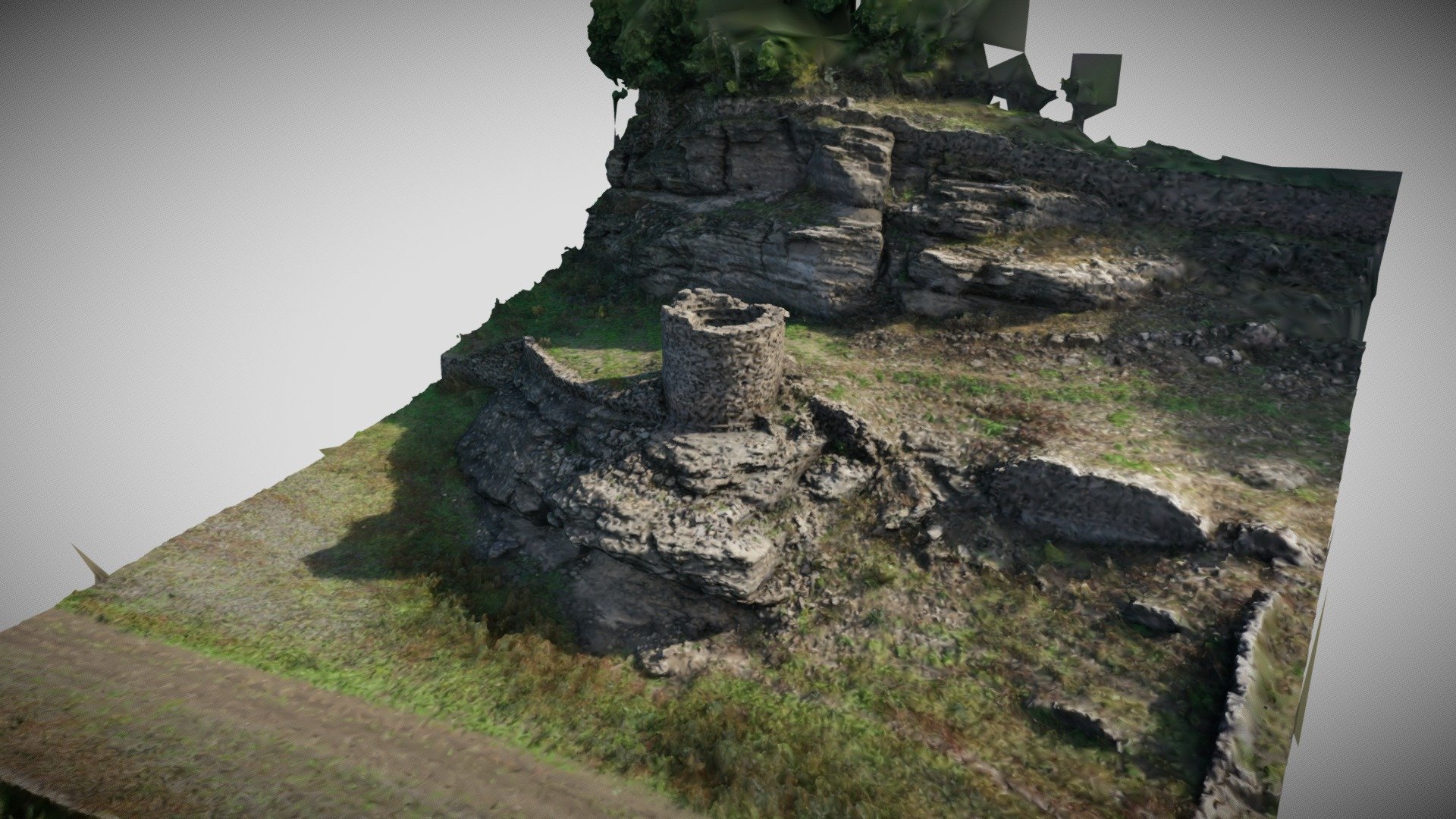 Pueblo antiguo Portomarín_700K - 3D model by BorjaRD Aerial ...