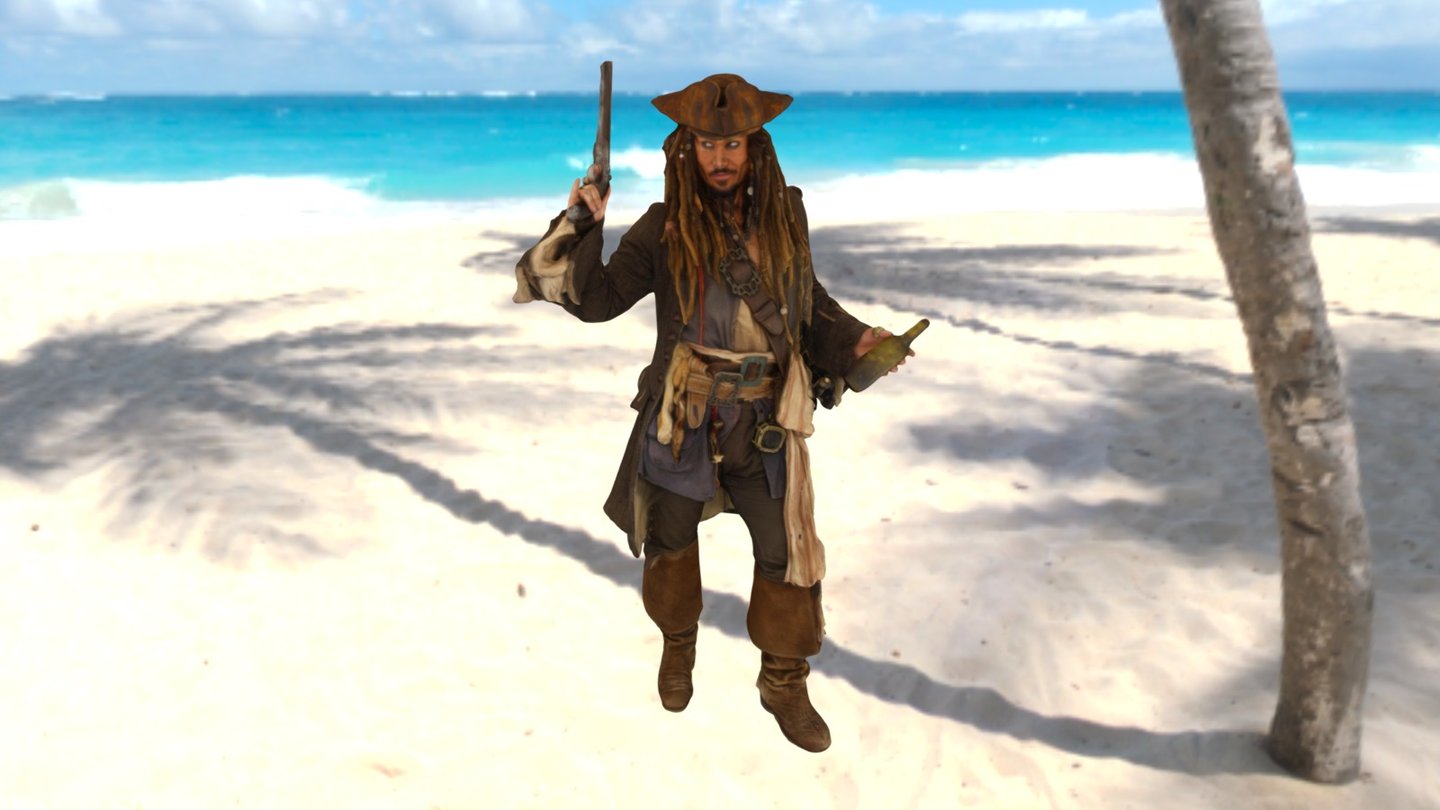 Aaron Rabe - Jack Sparrow - 3D model by bdnorris1964 [3c5e6b7] - Sketchfab