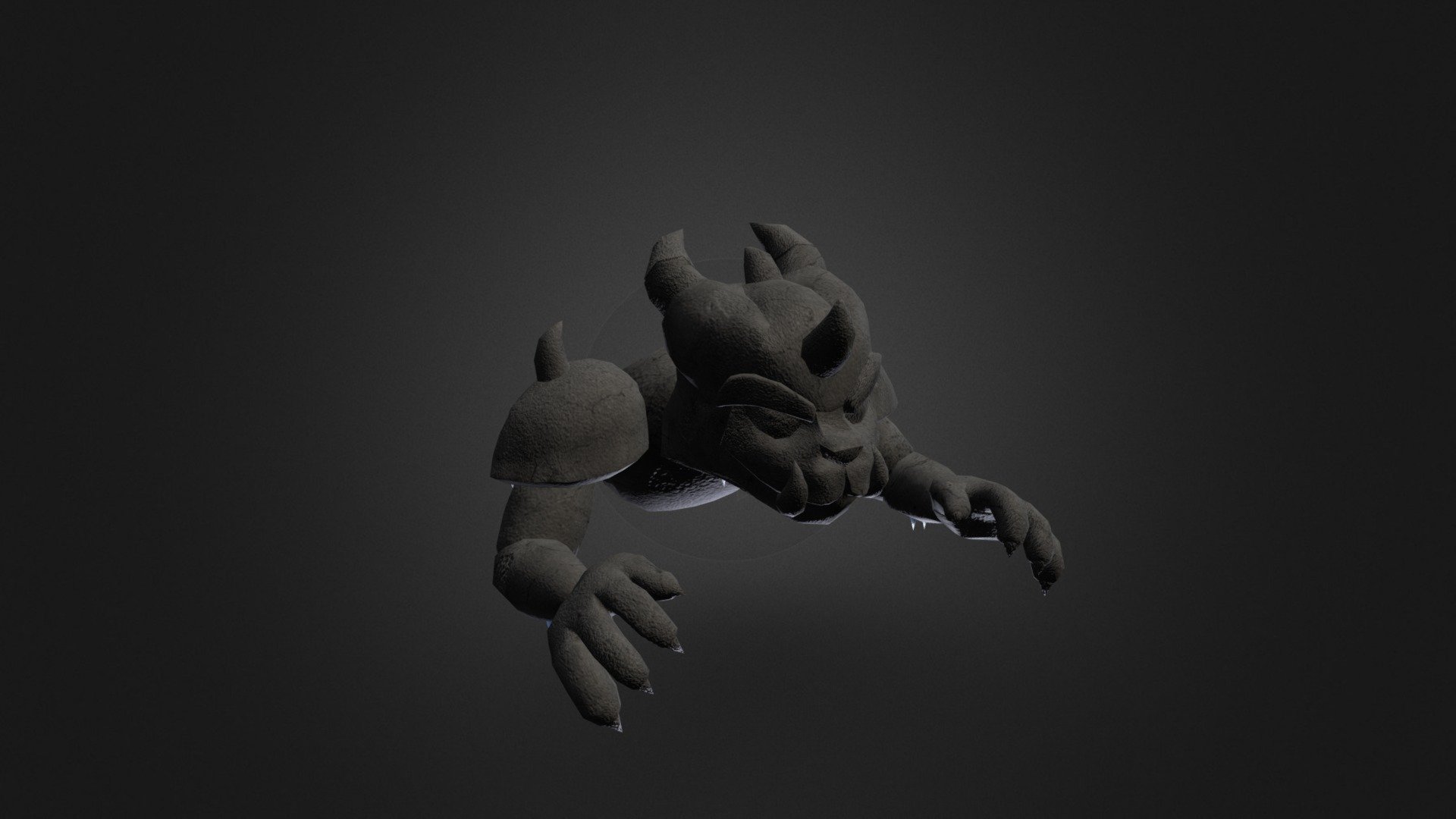 Game asset - castle gargoyle - 3D model by Imanol Matias (@imanolmatias ...