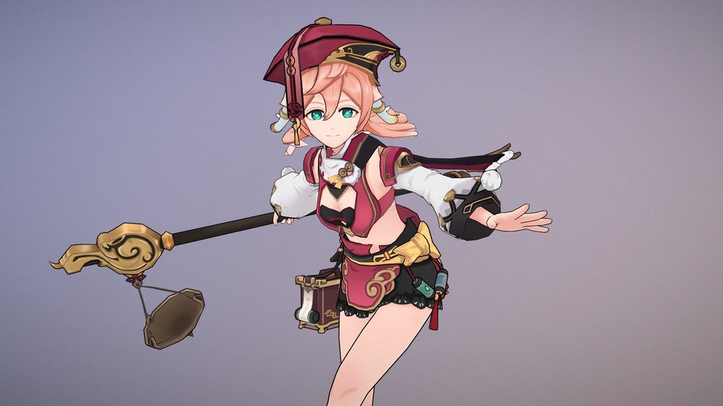 genshin - A 3D model collection by LiyaKor - Sketchfab