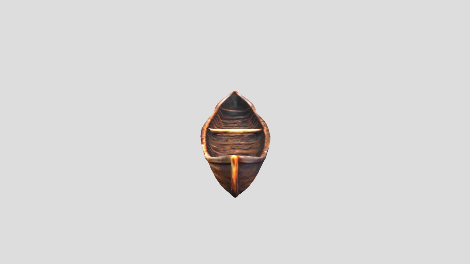Light brown wooden Canoe - Download Free 3D model by fernandezabiuso24 ...