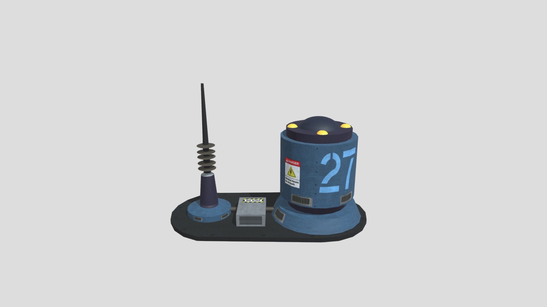 Generator - Download Free 3D model by EL27 [3c62ef7] - Sketchfab