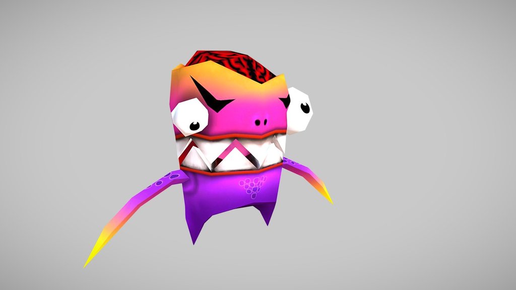 Mini-mon - 3D model by John (@john3ds) [3c63146] - Sketchfab
