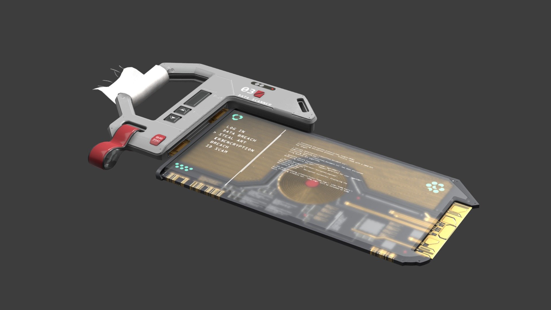 AI Data Scanner - Download Free 3D model by NoXiou5 [3c64682] - Sketchfab