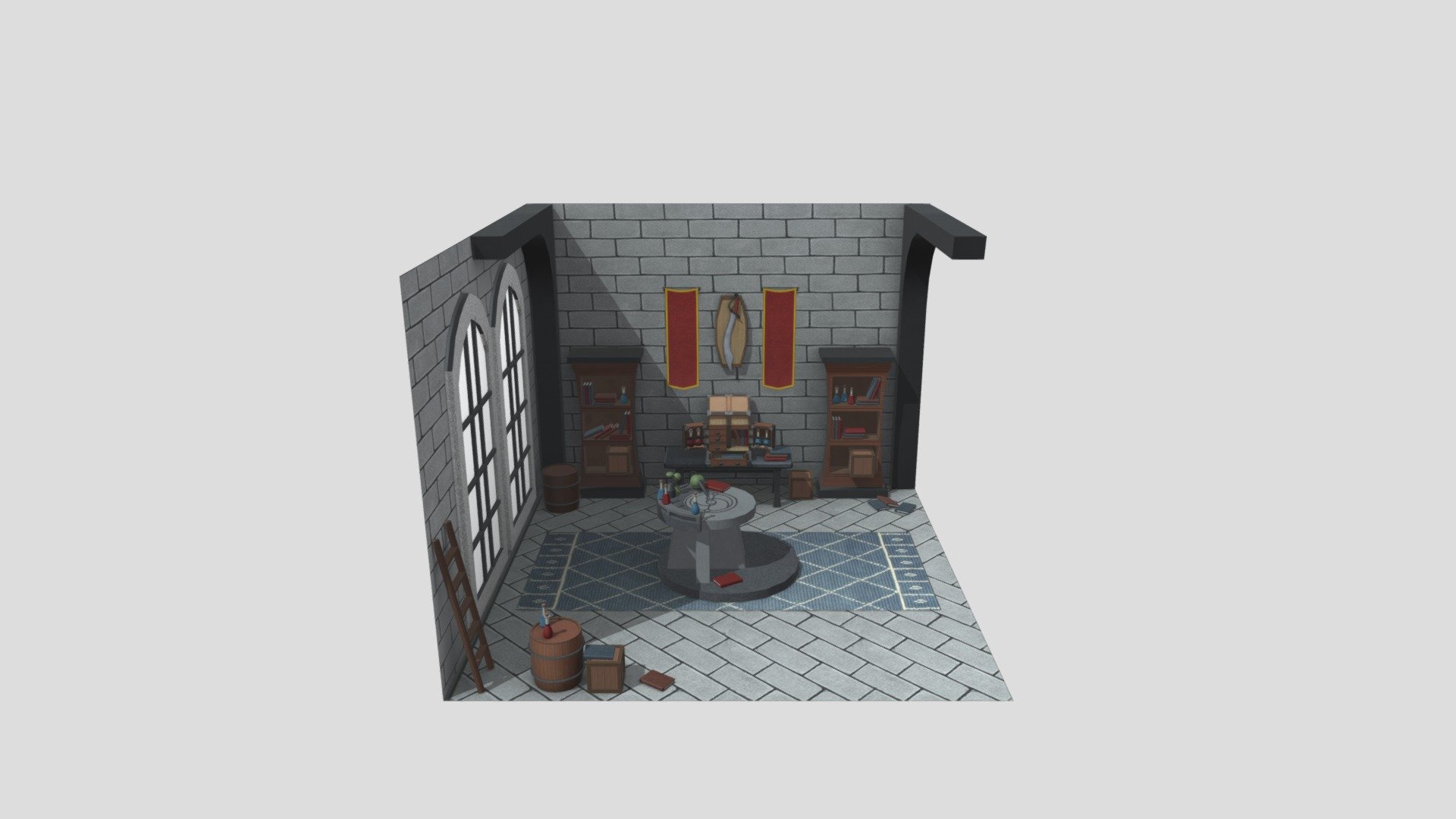 Mays_AlchemyLaboratory - 3D model by chandler.mays.7 [3c6482f] - Sketchfab