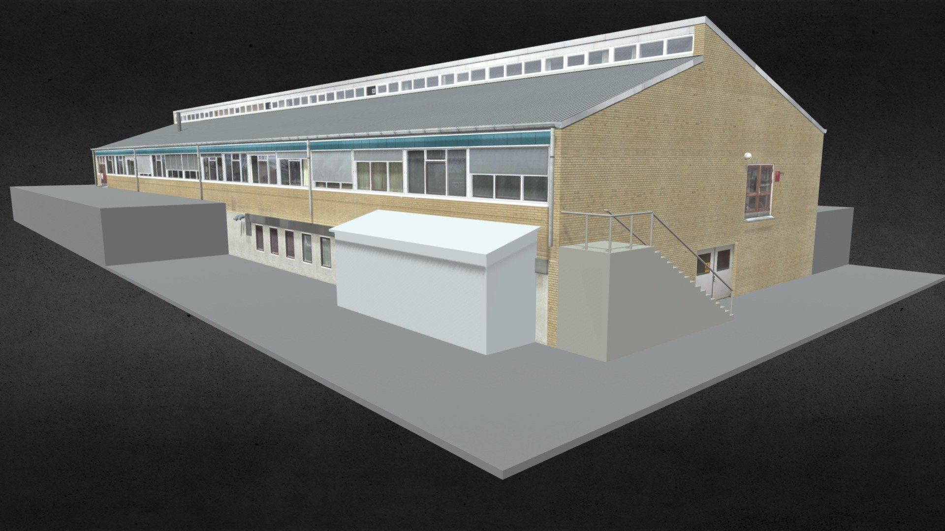 Modern European Building 09 - 3D model by nuralam018 [3c648b7] - Sketchfab