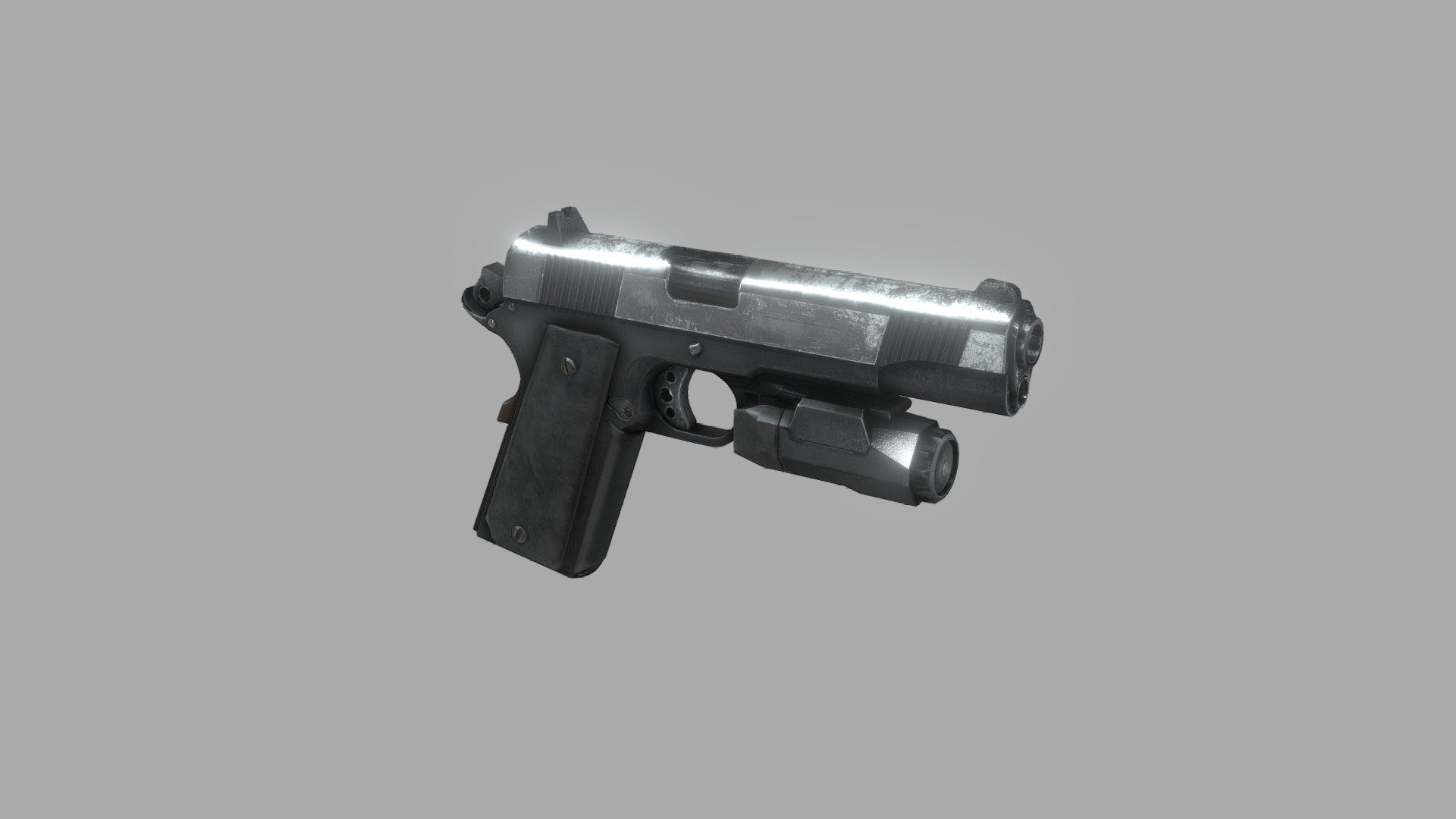 FPS Guns 4K - Pistol 3 - Buy Royalty Free 3D model by Heart State Games ...