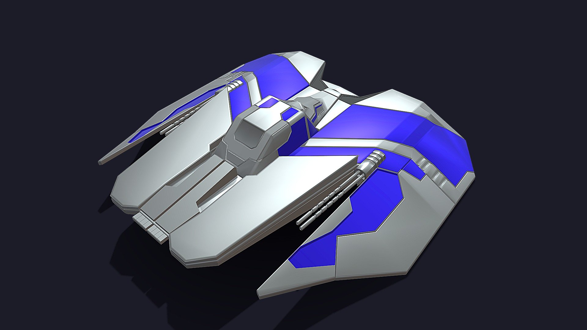 Wing Interceptor - 3D model by TerrySwary [3c68336] - Sketchfab