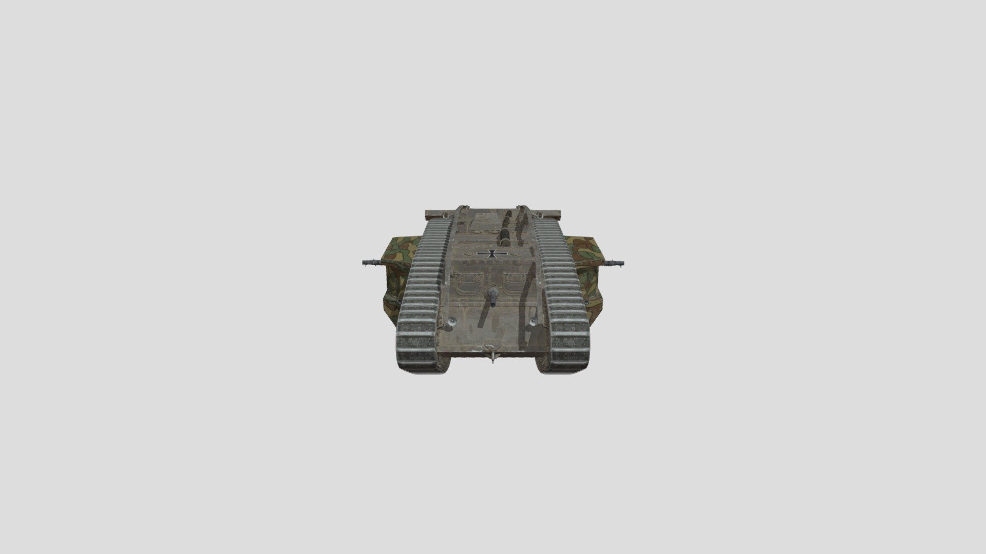German (Beute) Mk.IV (War Thunder) The Great War - Download Free 3D ...