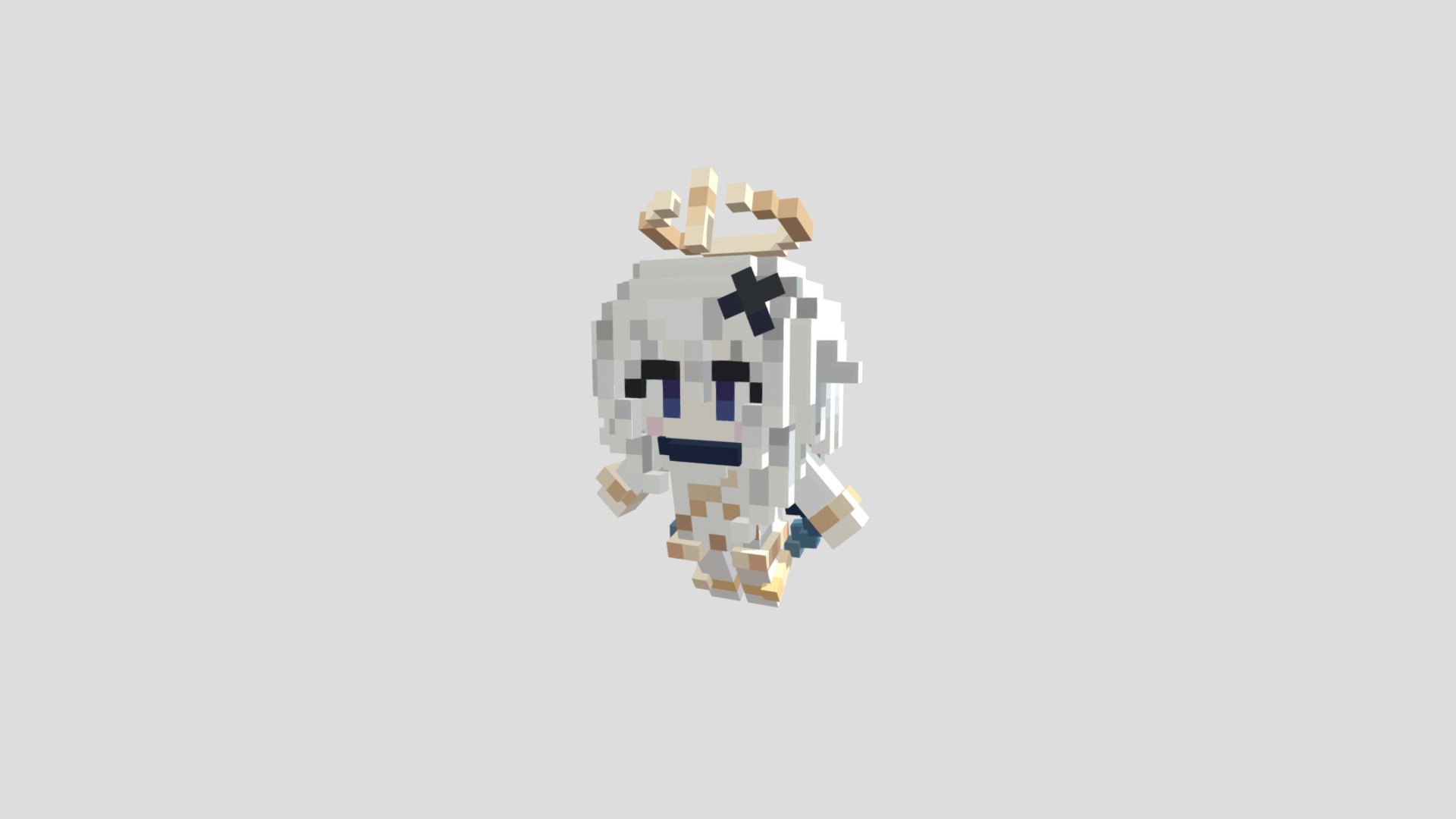 Paimon - 3D model by GoldYgg [3c68dc2] - Sketchfab