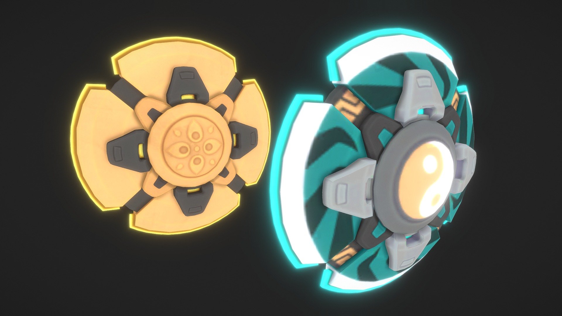 shield - Buy Royalty Free 3D model by Luna Studio (@StudioLuna ...