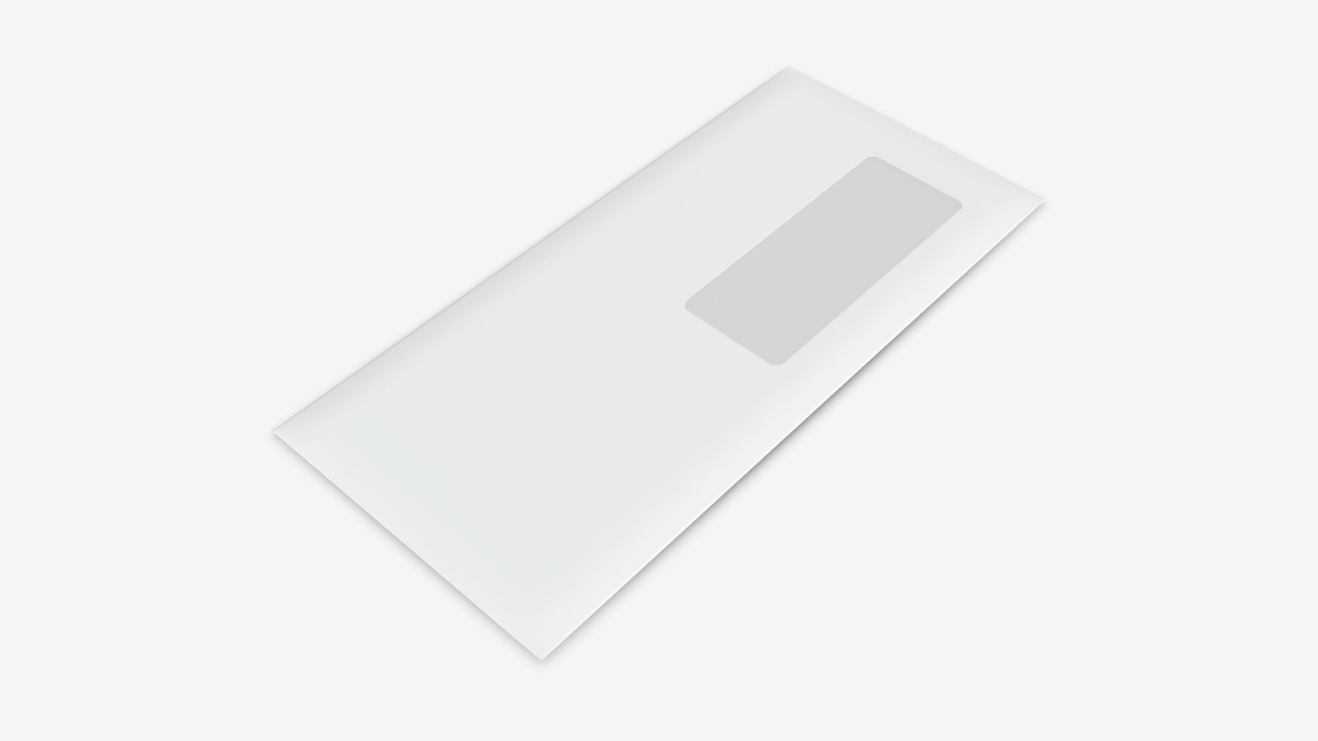 Envelope mockup 04 - Buy Royalty Free 3D model by HQ3DMOD (@AivisAstics ...