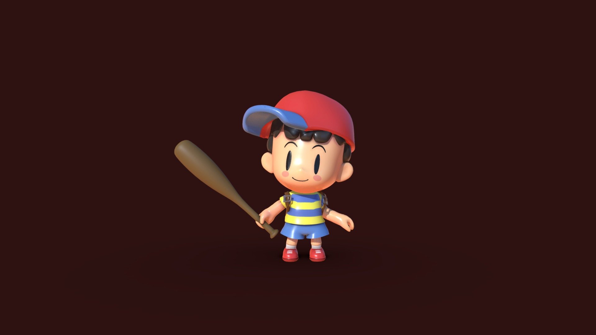 Ness in Link Awekening Style - Buy Royalty Free 3D model by Miaru3d ...