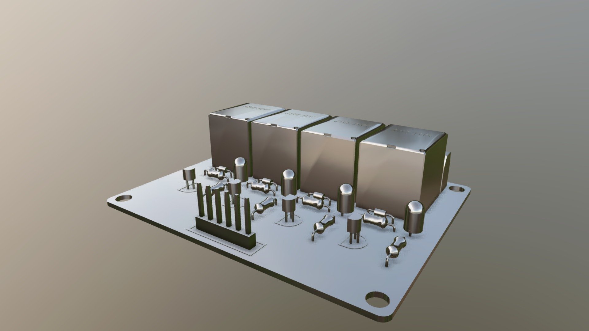 4 Channel Relay - 3D model by Smart Switch (@satwicpabbisetty) [3c6cecd ...