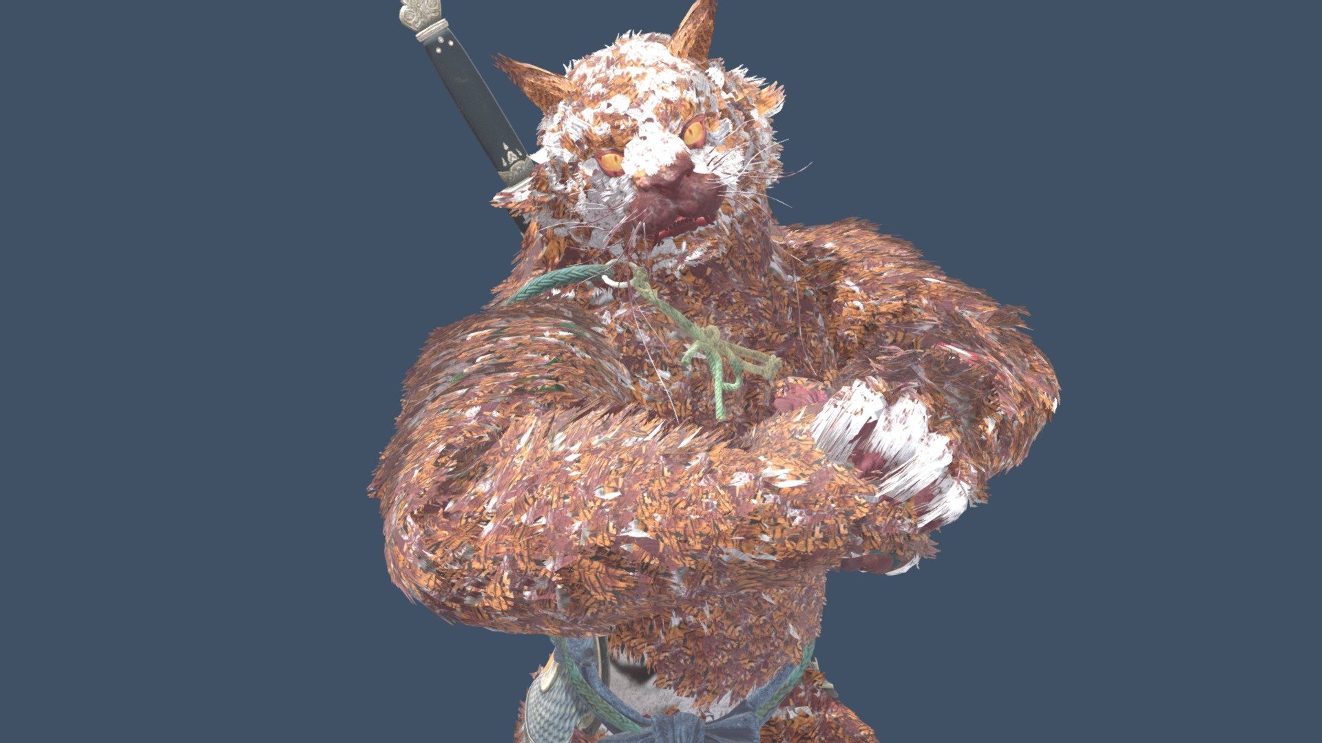 Black Myth: Wukong - Hu Xian Feng [Anim Vol.2] - 3D model by Haku ...