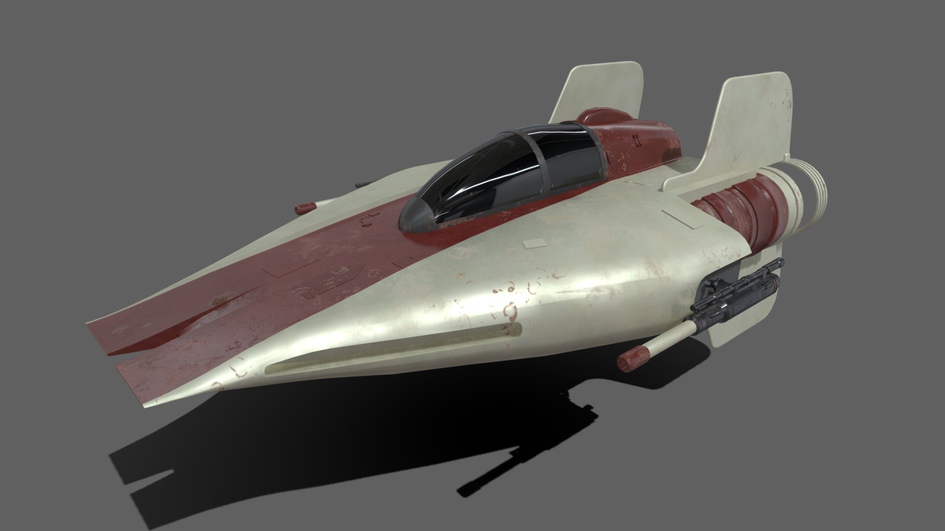 A-Wing - 3D model by Arvin_Ba55i (@arvinbassi) [3c74859] - Sketchfab